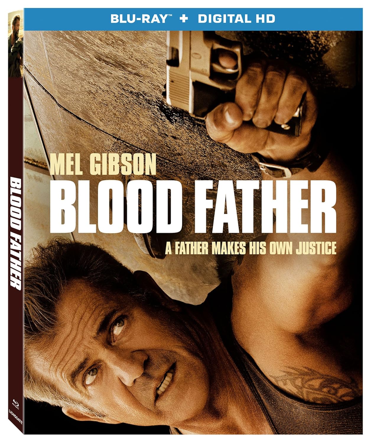 Amazon.com: Blood Father [Blu-ray + Digital HD] : Mel Gibson, William ...