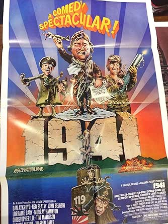 1941 movie John Belushi one-sheet poster, rare at Amazon's ...