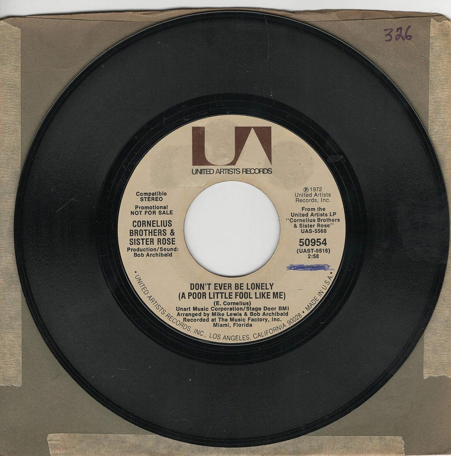 Cornelius Brothers & Sister Rose - Cornelius Brothers & Sister Rose ...
