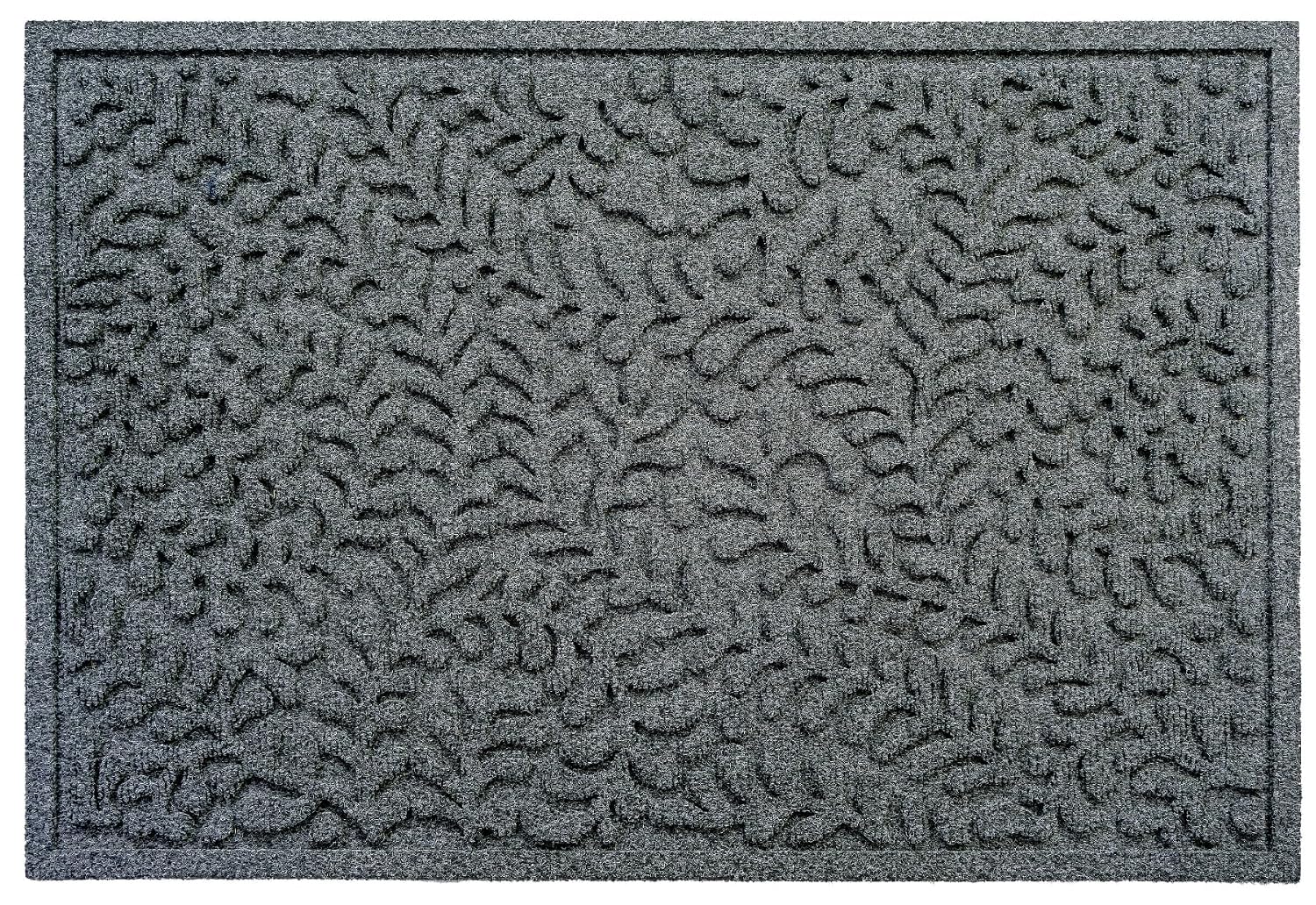 Amazon.com: FINEHOUS Waterhog Door Mat Outdoor 2’ x 3’ Grey – Large ...