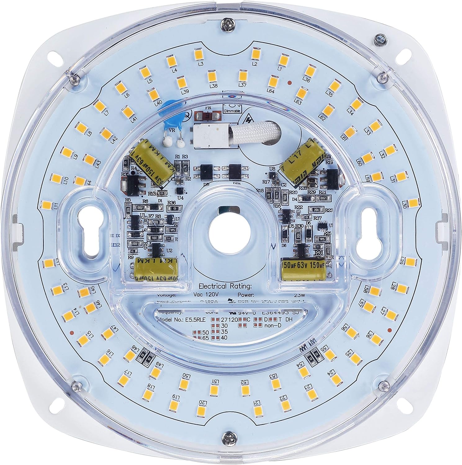 Legental 5.5" LED Light Engine Retrofit Kit - 6.73" Overall Size, 23W ...