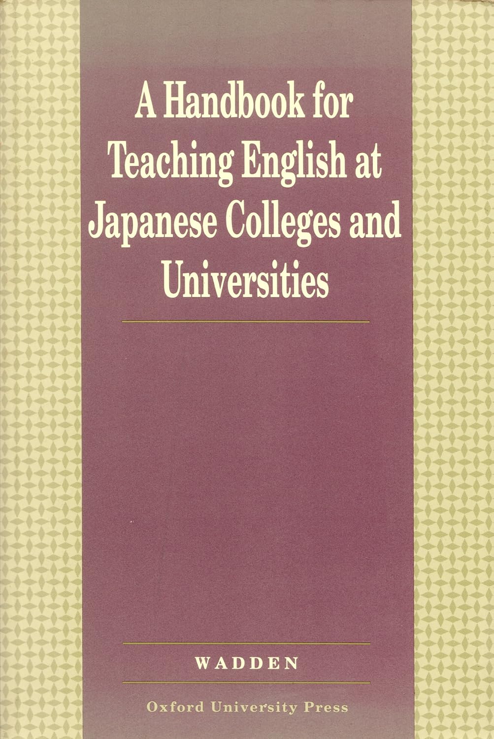 Amazon.com: A Handbook for Teaching English at Japanese Colleges and ...
