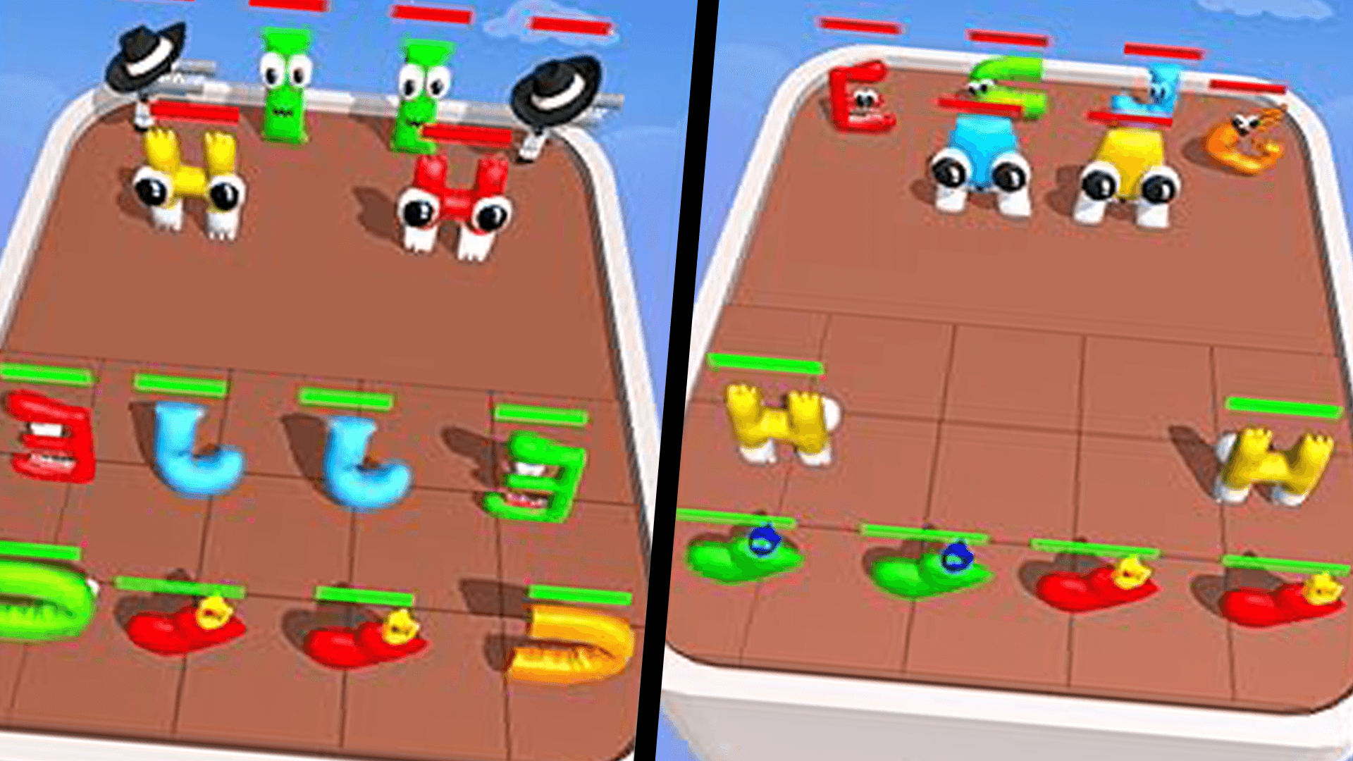 Merge Alphabet Squad Rush! AFH Letter Run & Fusion Fight Master - A to ...