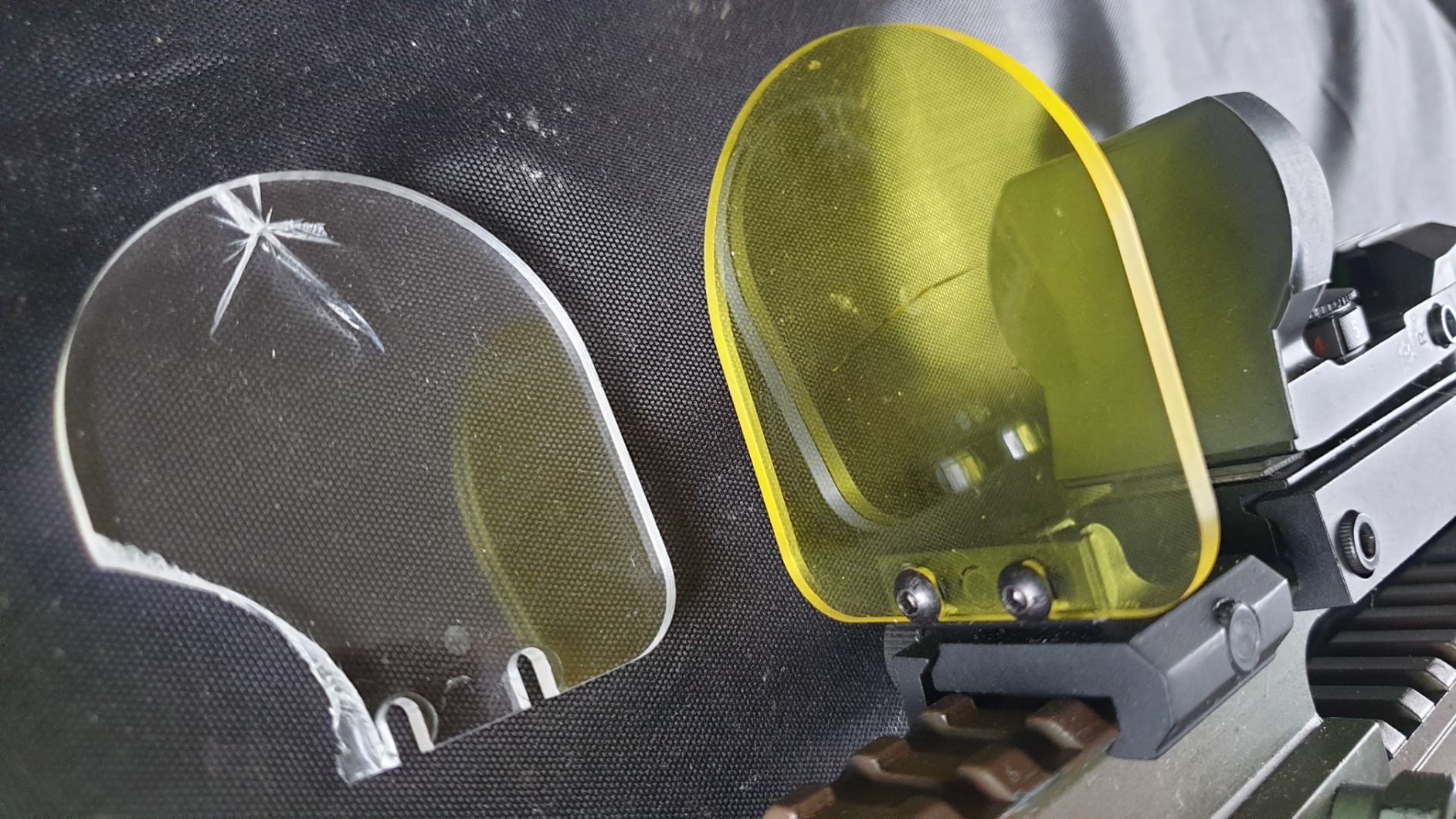 BigTron Tactical Scope Lens, Airsoft Hunting Shooting Screen Protector ...