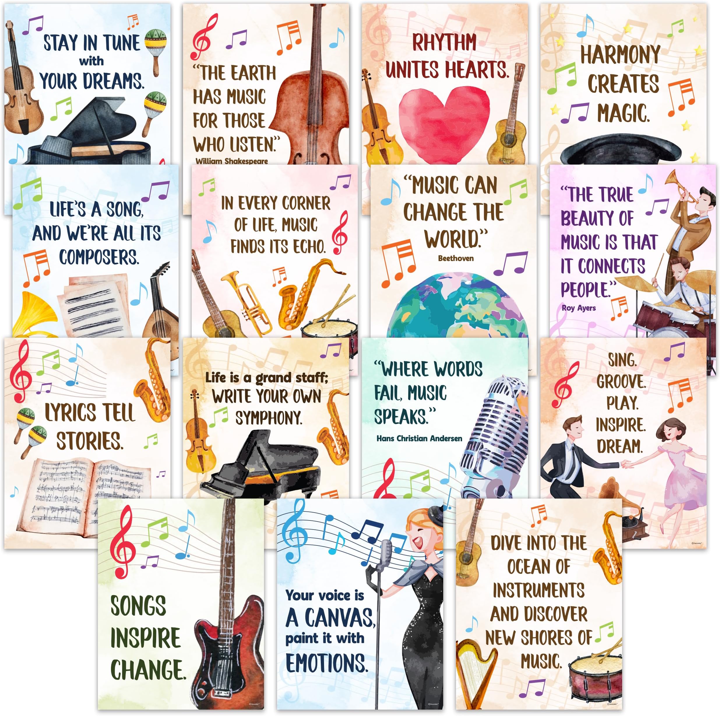 Amazon.com: Duke Ellington Quote Poster - 16 x 20 – Motivational ...