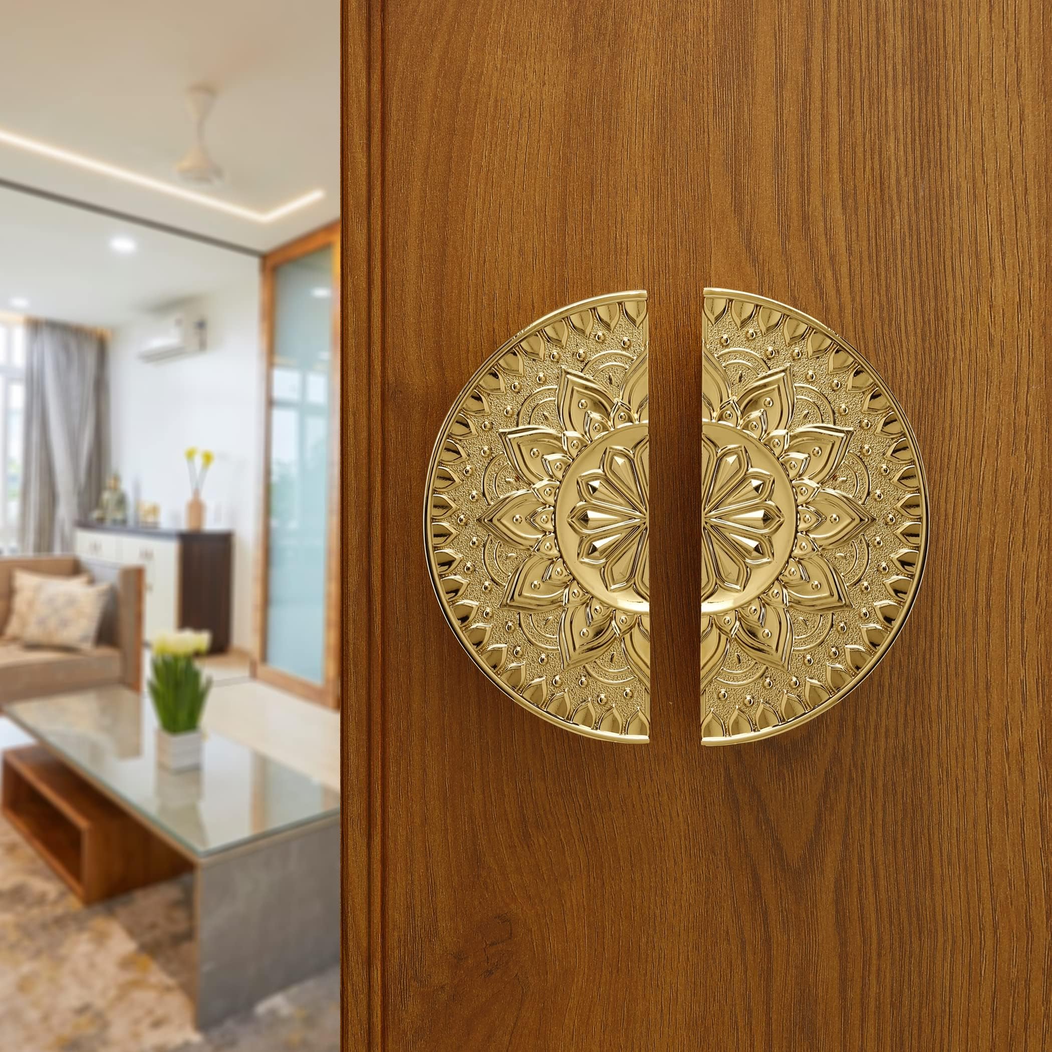 Plantex Pure Brass Door Handle for Main Door/Door Handle/12 Inch Main ...