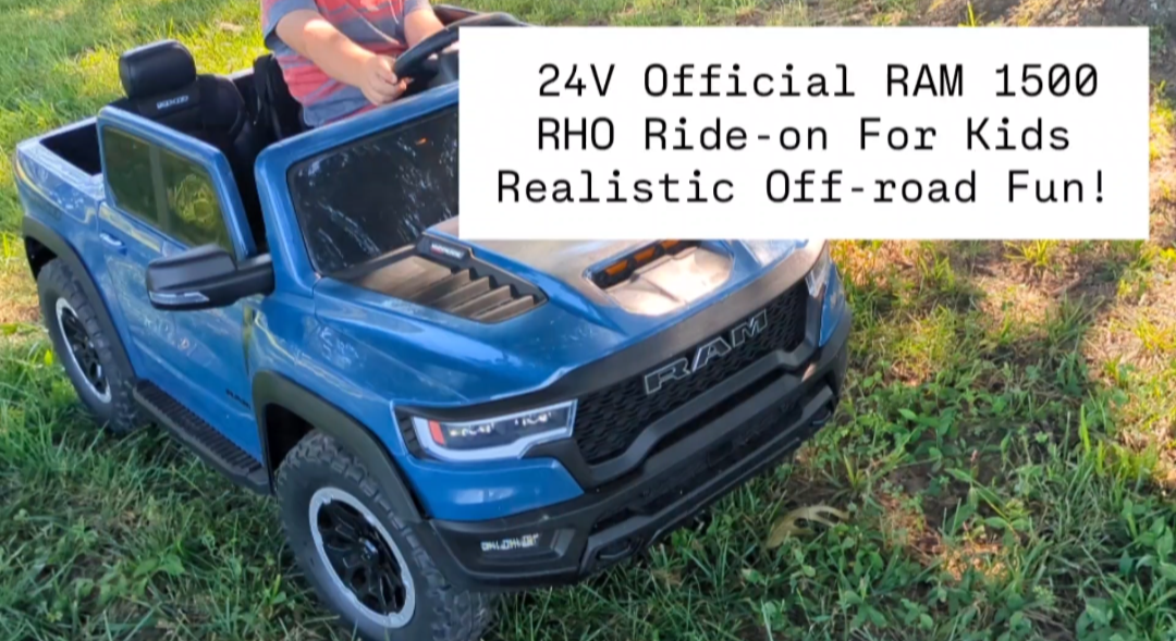 Watch Honest Review & Set-up of the RAM Ride-on Toy on Amazon Live