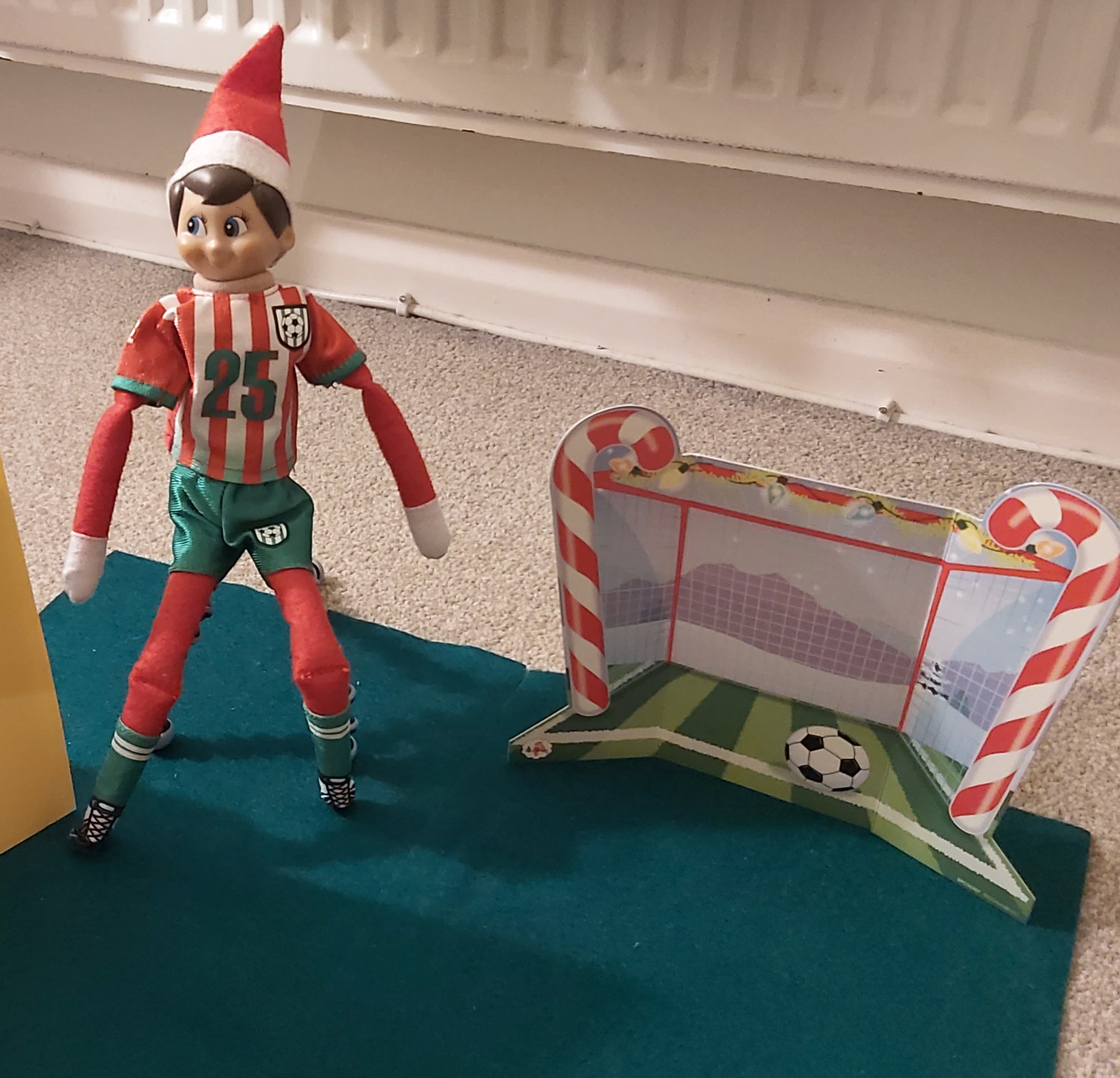 Elf on The Shelf Claus Couture Goal and Gear Outfit | Elf Doll Not ...