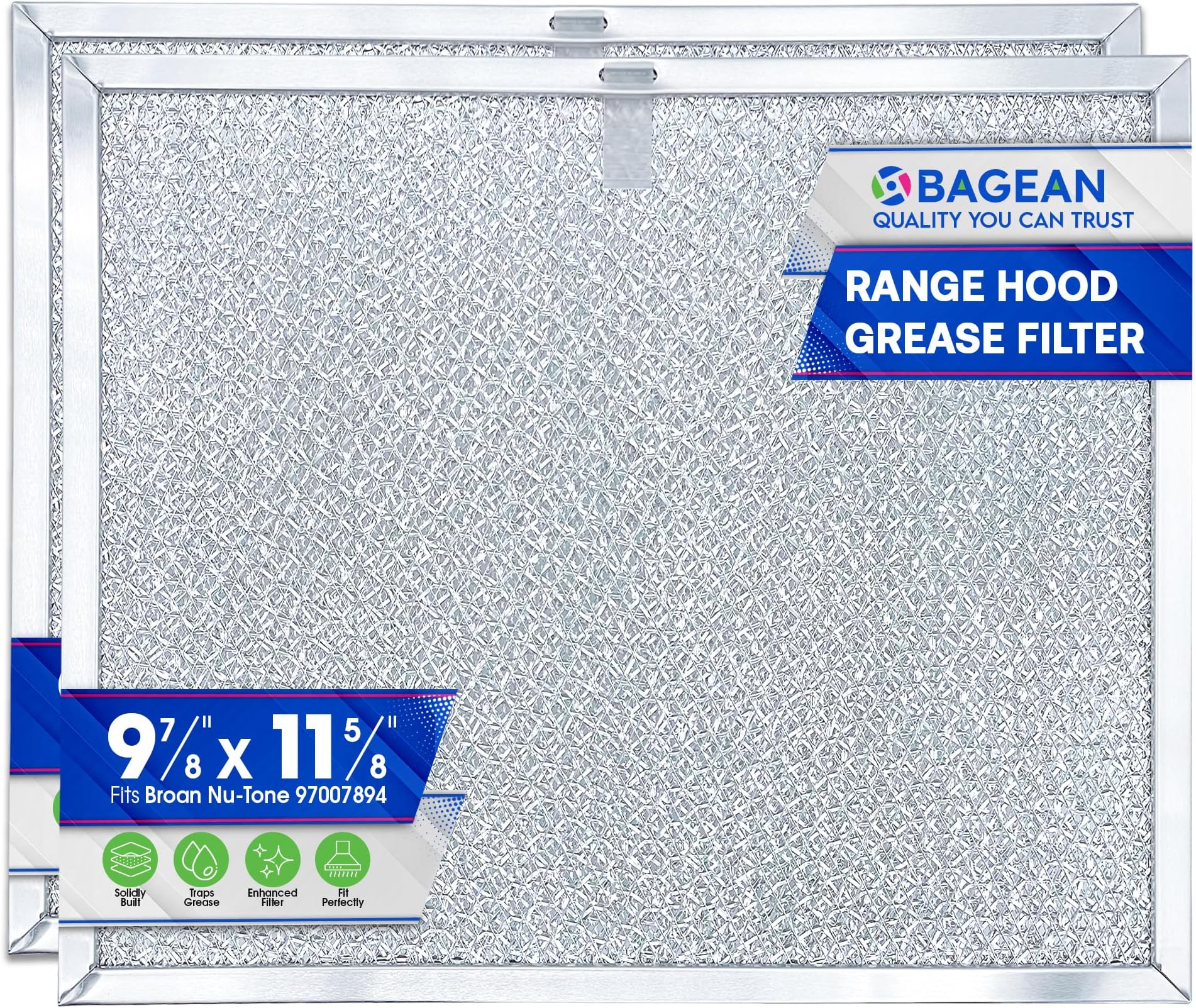 Amazon.com: 2-Pack Air Filter Factory 8-1/2 x 11-1/4 x 3/8 Inches ...
