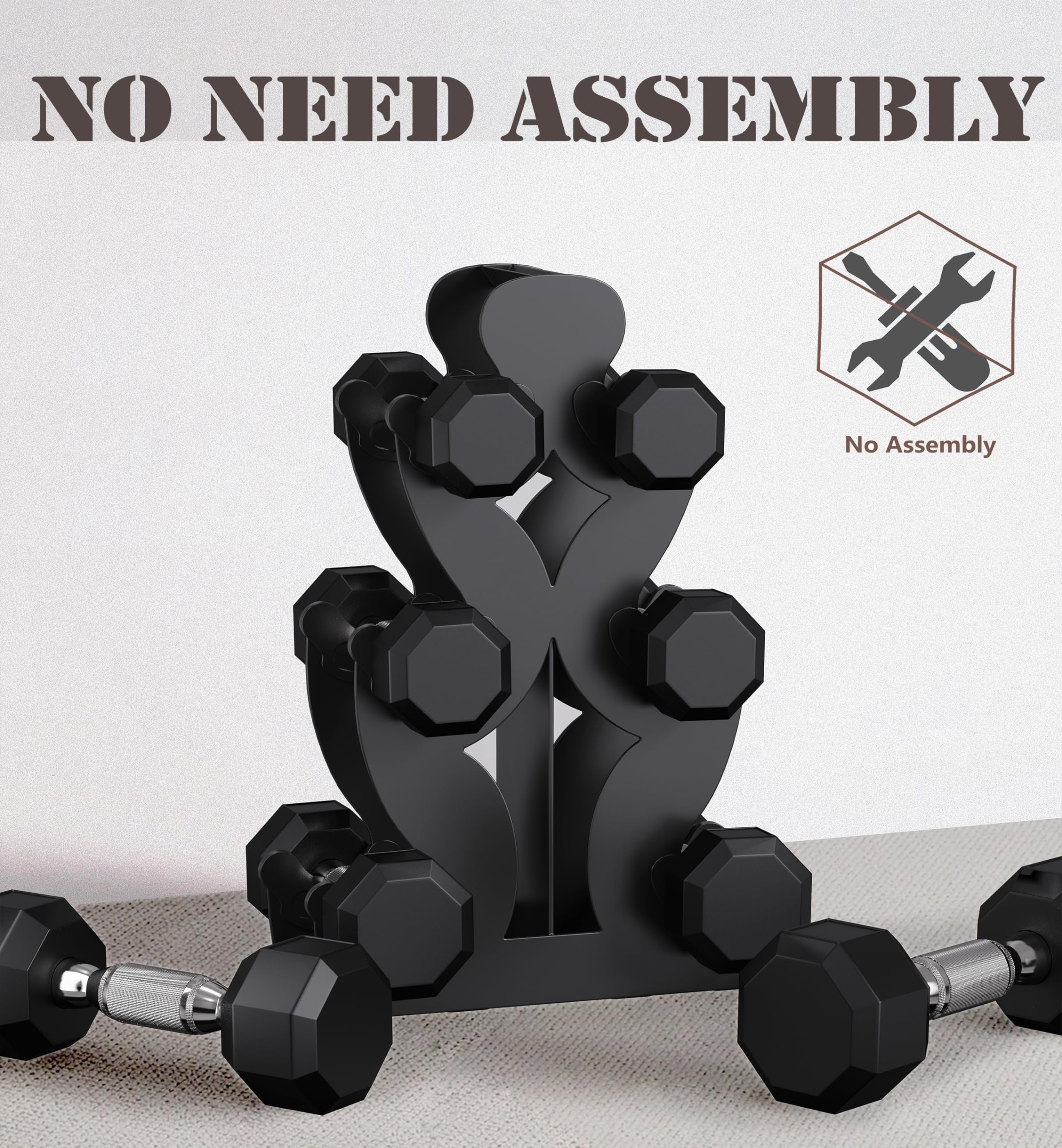 Snapklik.com : Lovind Dumbbell Rack, Stand Only, No Install Needed ...
