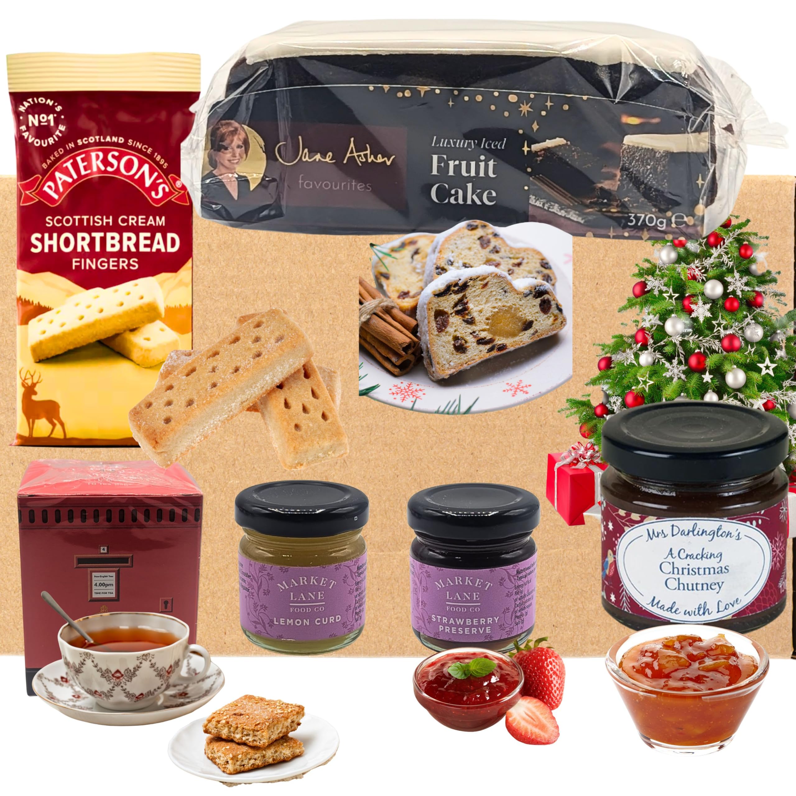 Tea Gift Set | Traditional Time For Tea Hamper By Market Place Food Co ...