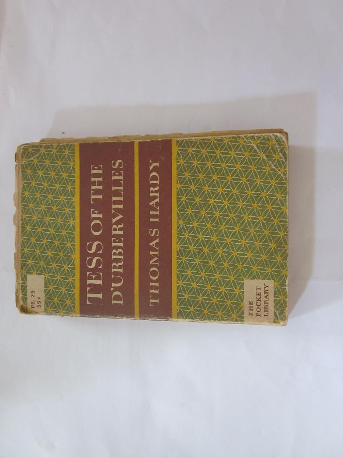 TESS OF THE D'URBERVILLES (1954 POCKET BOOKS EDITION): Thomas Hardy ...