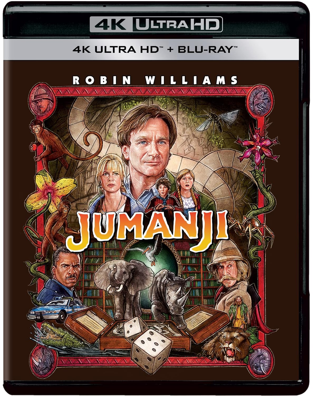Jumanji (1995) (4K UHD + Blu-ray) (2-Disc) - Restored & Remastered on ...