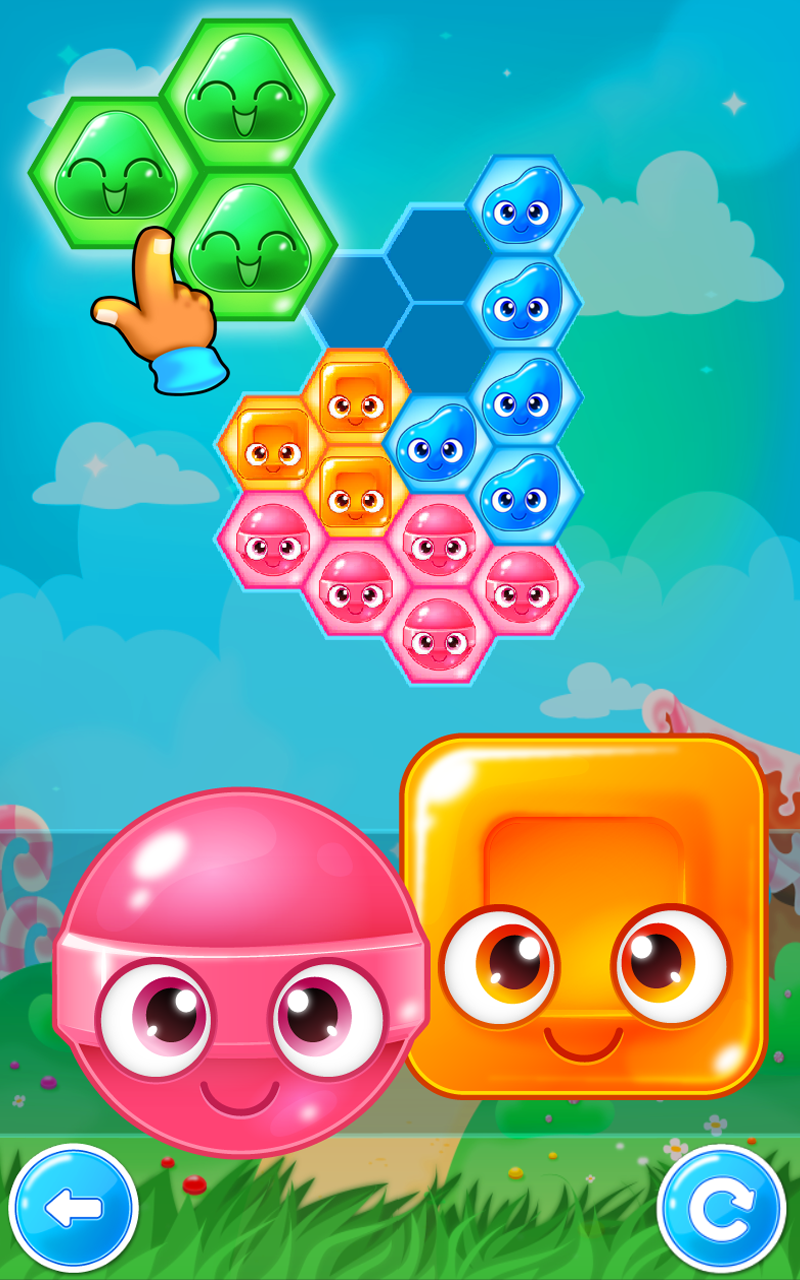 Candy Hexagon Blast - Puzzle Block Hexa FREE - App on Amazon Appstore
