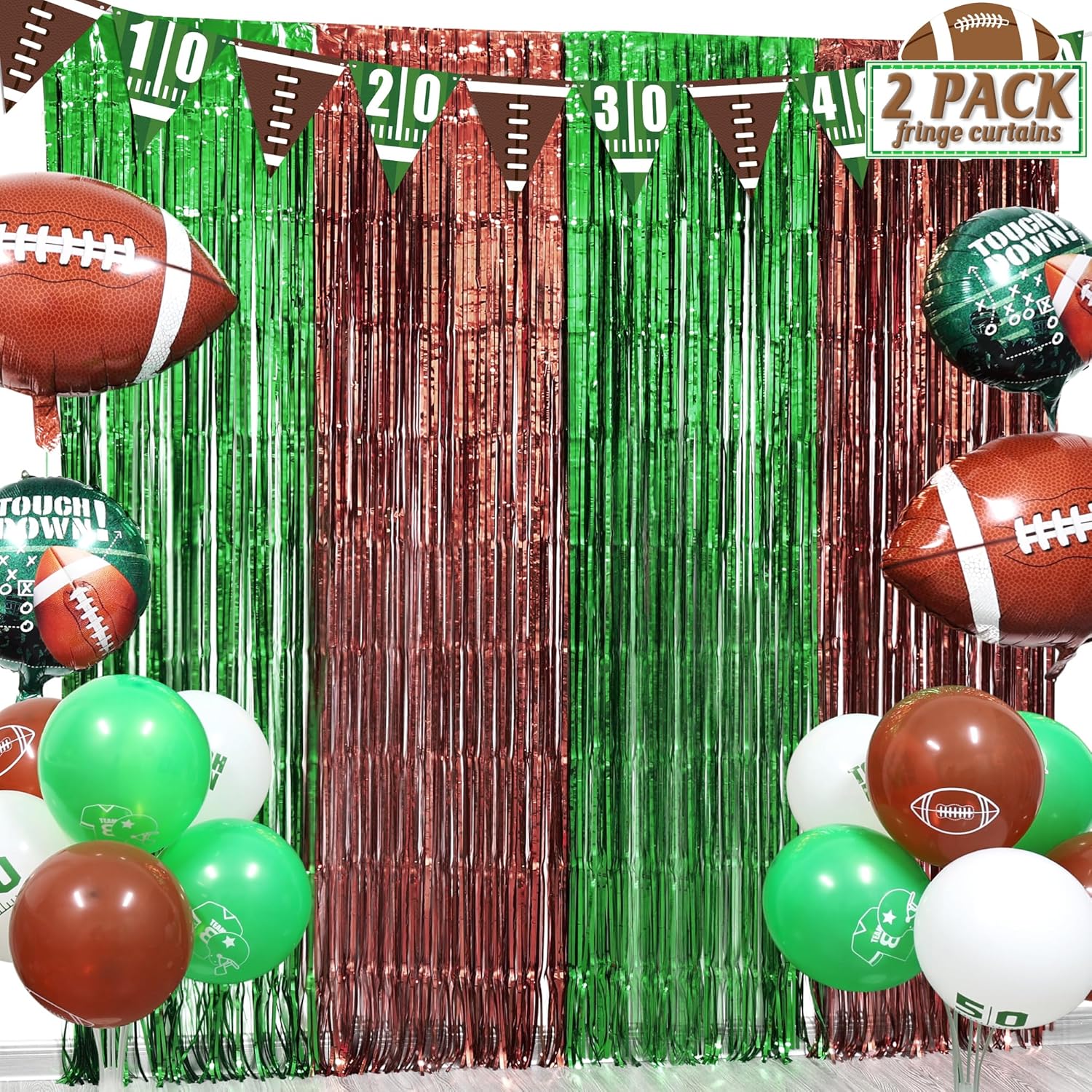 Amazon.com: 39PCS Football Party Decorations Football Party Supplies ...