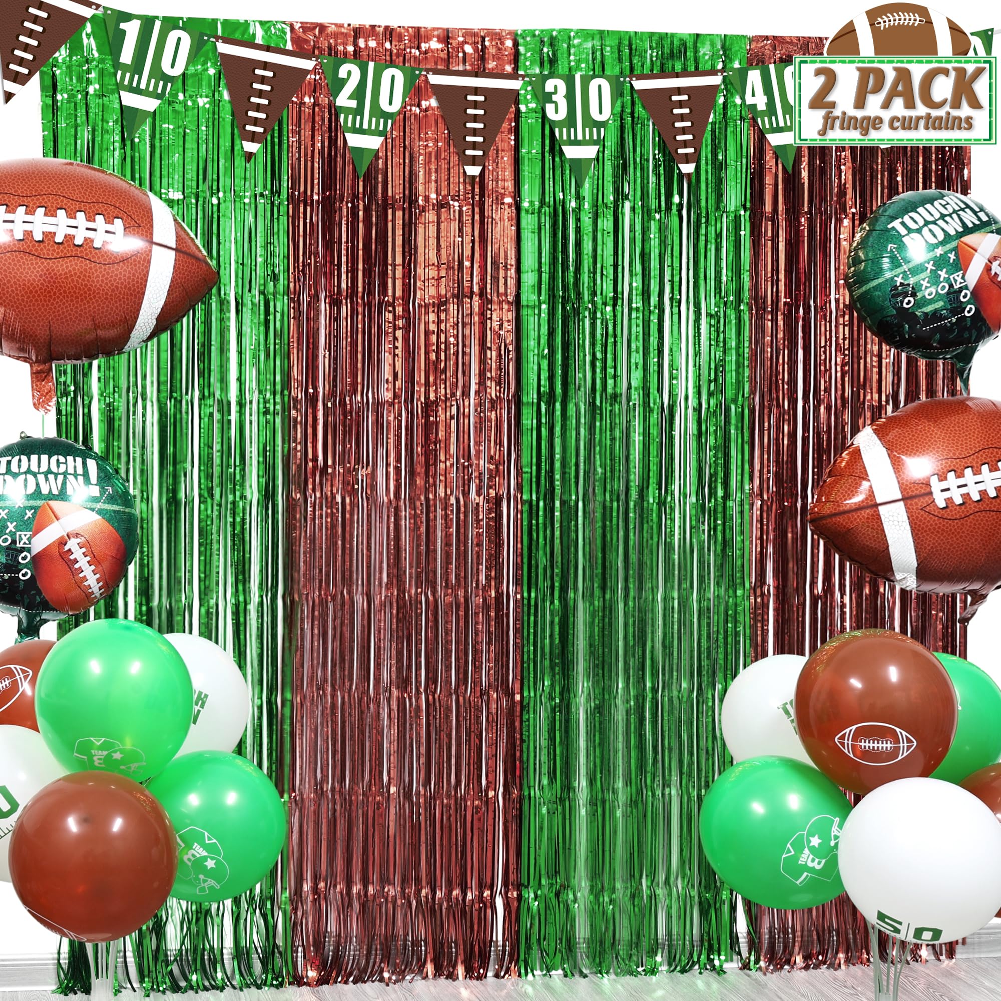 Amazon.com: 39PCS Football Party Decorations Football Party Supplies ...