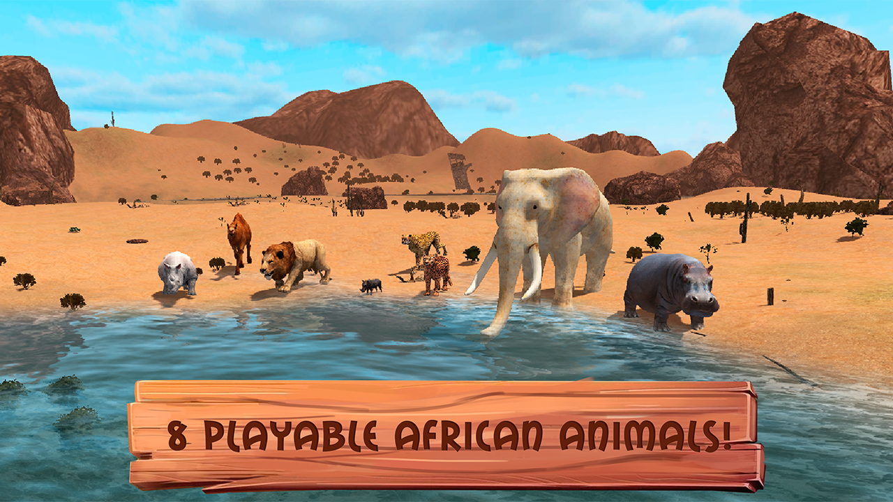 Wild Animals World: Savannah Surviving Simulator | Multiple Choices to ...