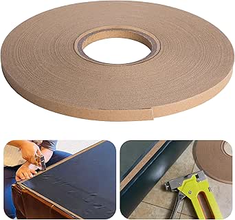 Moonoom 55 Yards x 1/2 Inch Upholstery Tack Strip, Longer Cardboard ...