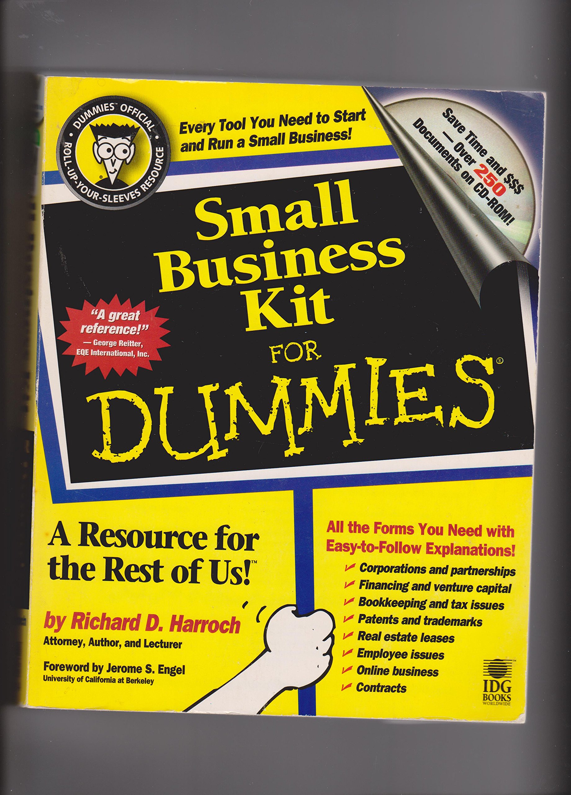 Amazon | Small Business Kit for Dummies | Harroch, Richard D. | Web ...