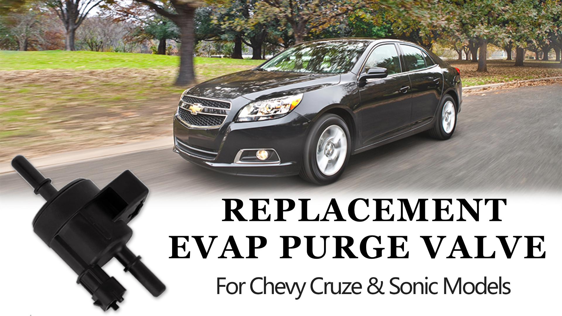 Watch 214-2317 Vapor Canister Purge Valve for Chevy Cruze Sonic on ...