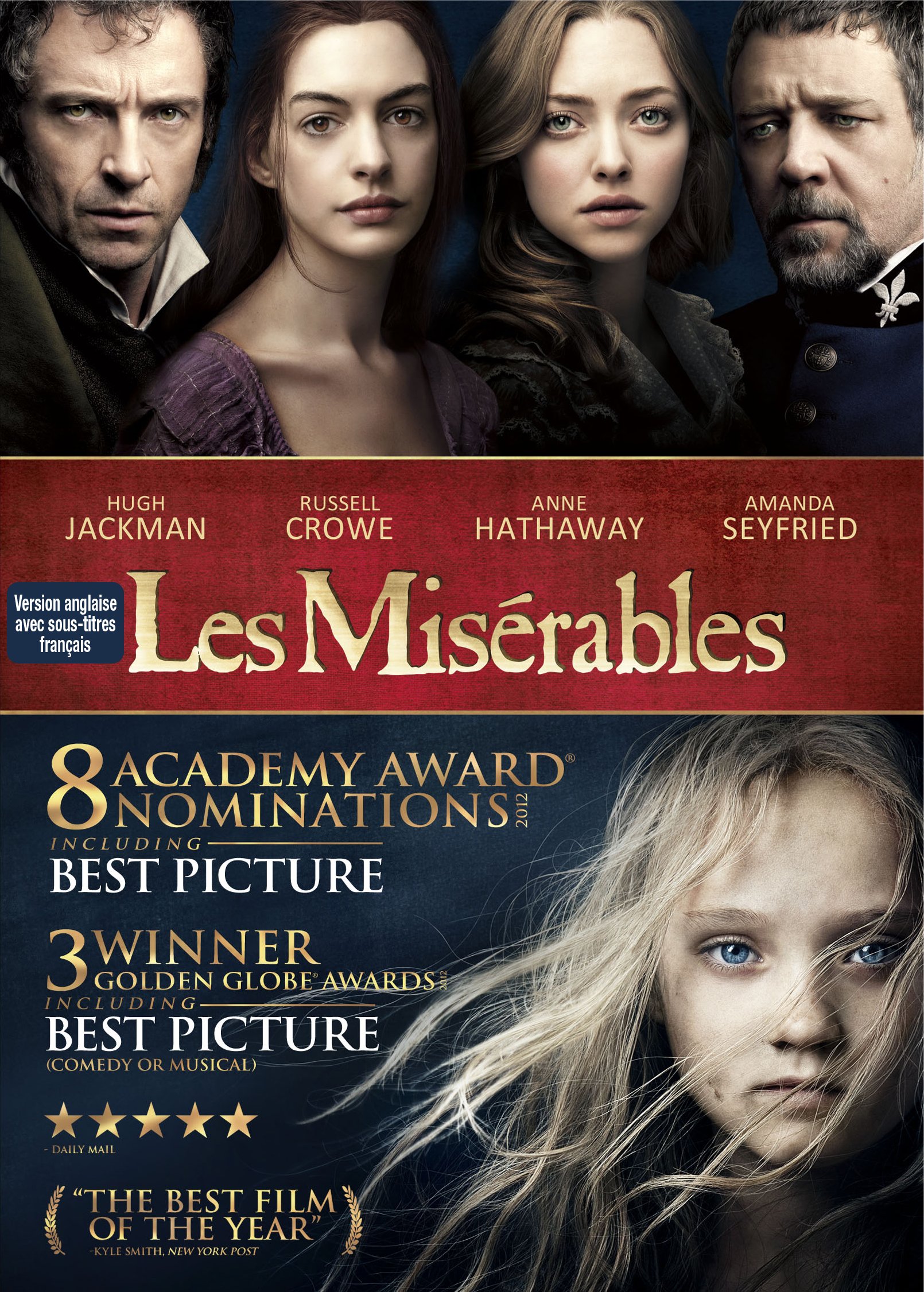 Les Misérables: Amazon.ca: Anne Hathaway, Sacha Baron Cohen, Amanda ...