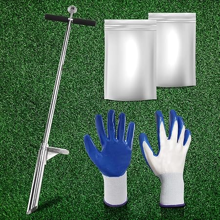 Amazon.com: 40 inch Soil Sampler Probe Strengthened Foot Pedal with 2 ...