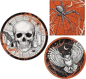 Amazon.com: Spooktacular Halloween Party Supplies | Bundle Includes ...