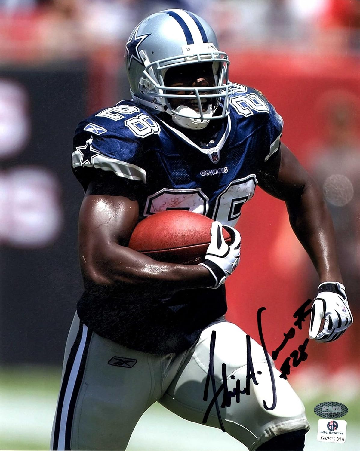 Amazon.com: Felix Jones Autographed Photo - 8x10 GAI - Autographed NFL ...