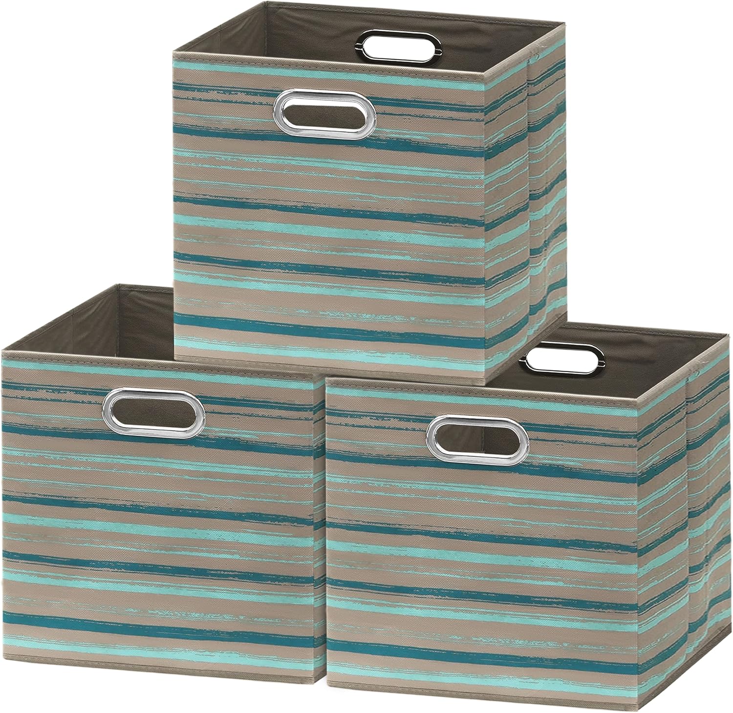 Amazon.com - SIMPLE HOUSEWARE 13-Inch Collapsible Fabric Cube Storage ...