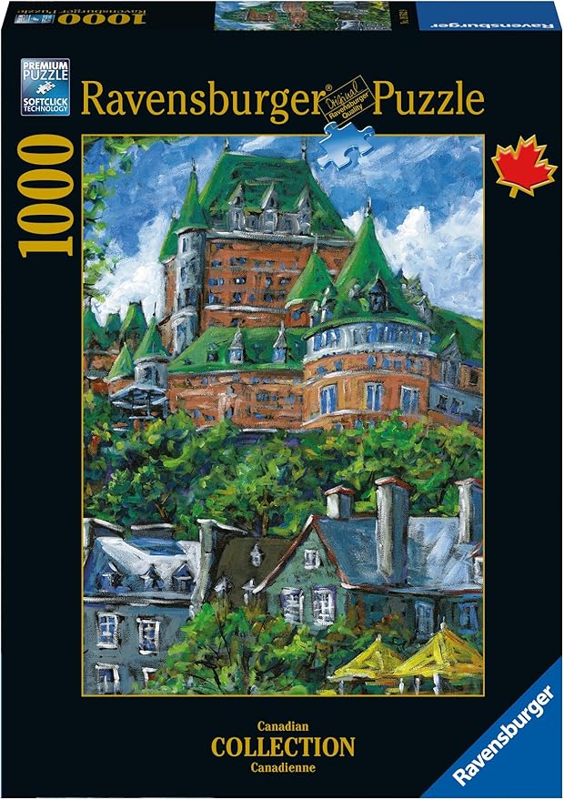 Amazon.com: Ravensburger Chateau Frontenac, Quebec Canadian Collection ...
