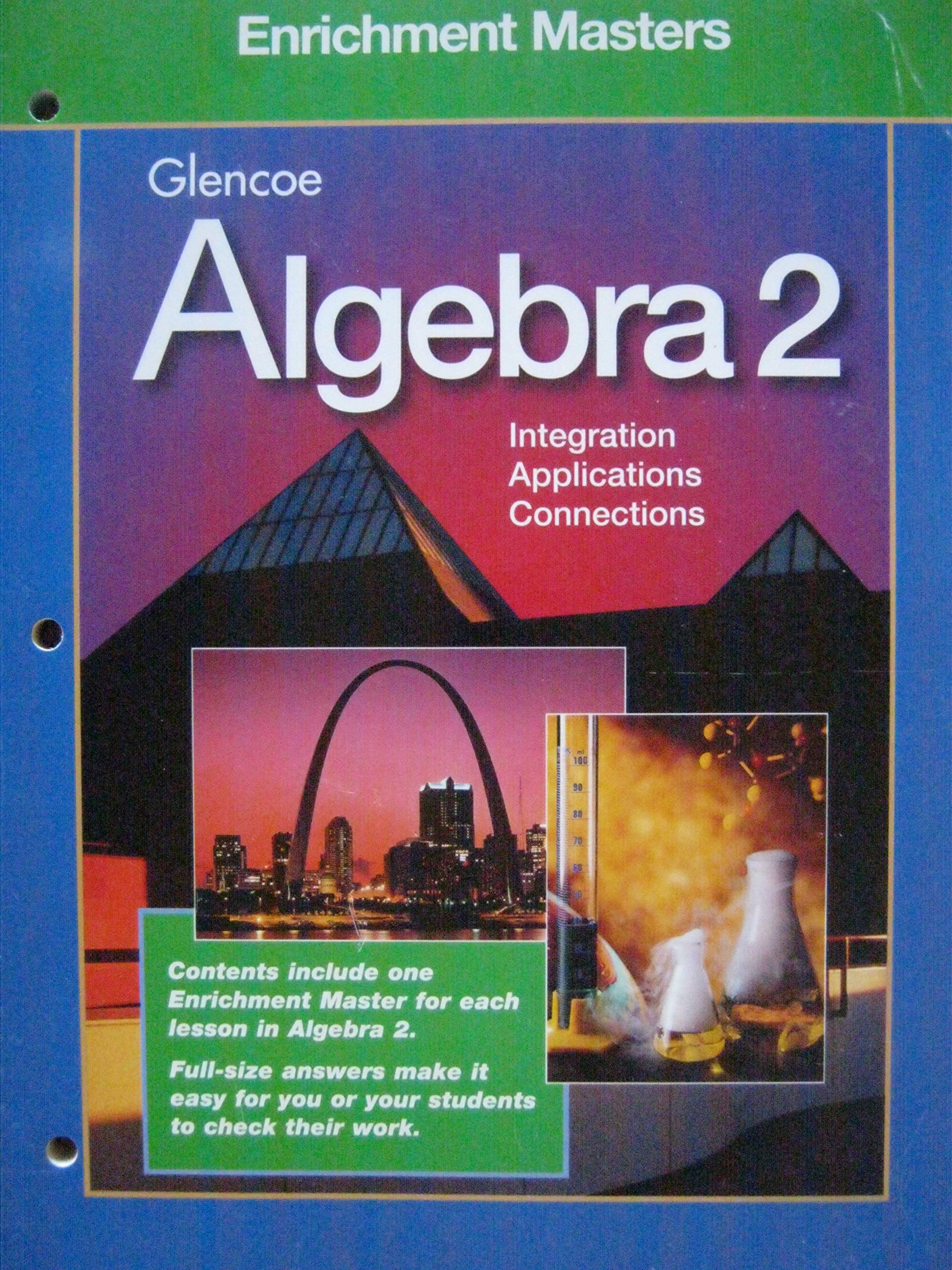 Algebra 2 Enrichment Masters: 9780028251561: Amazon.com: Books