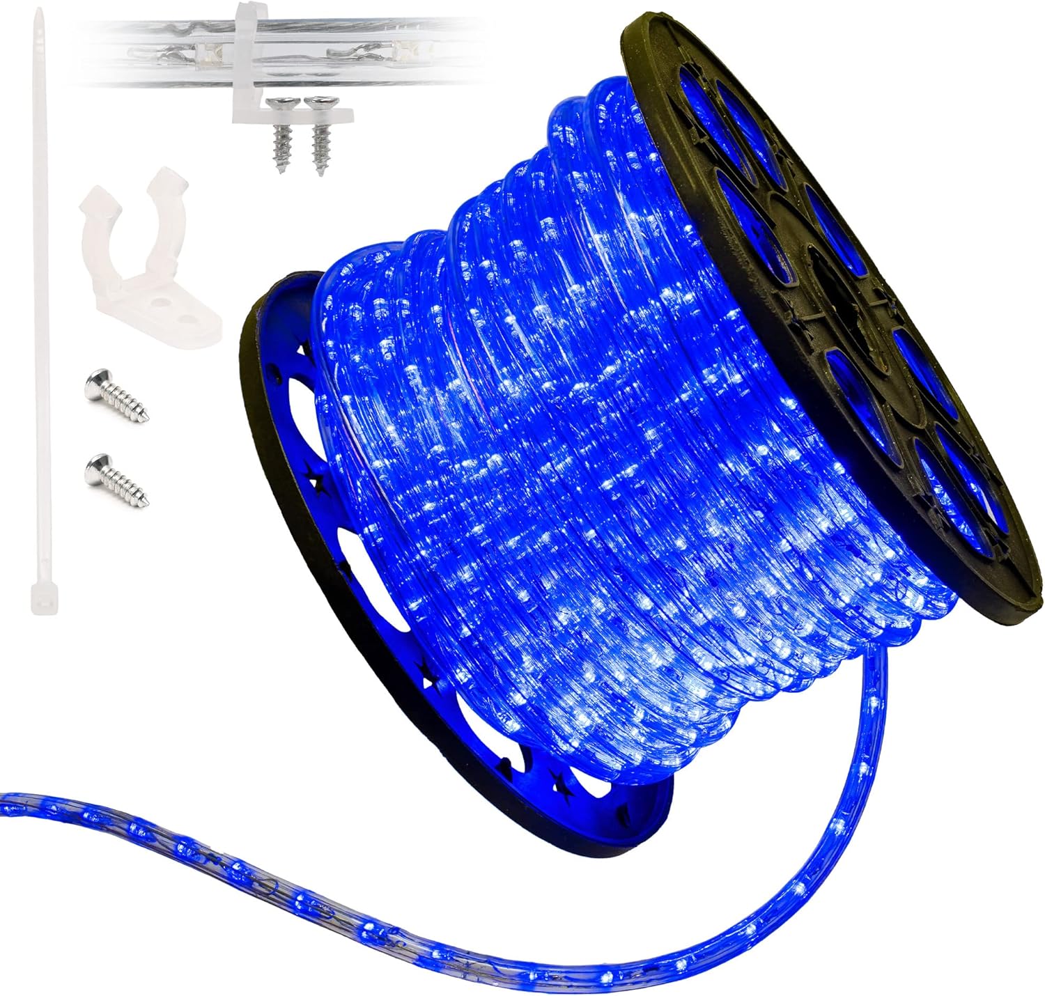 Amazon.com: WYZworks 1656LEDs, 150ft LED Rope Light, Connectable ...