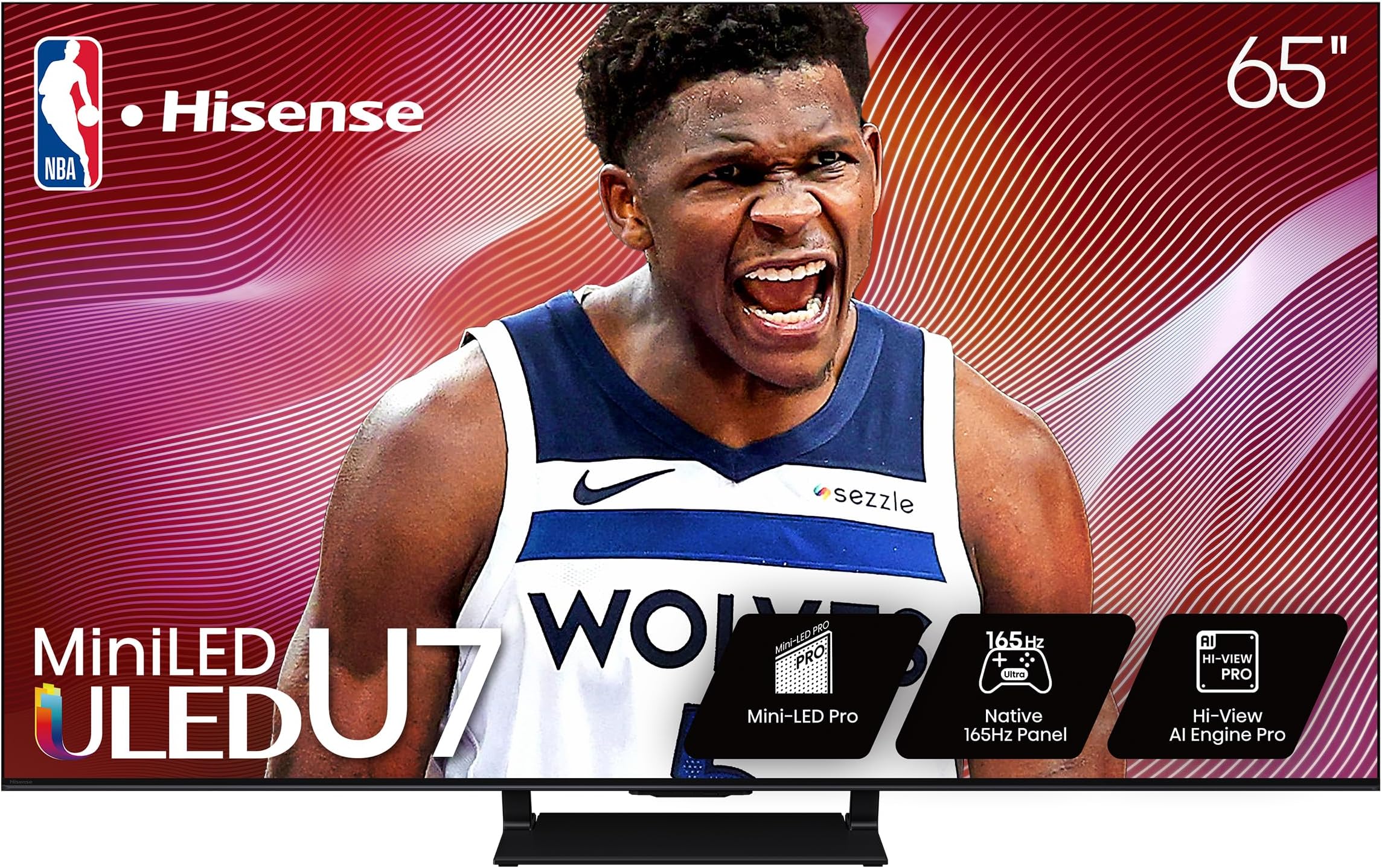 Amazon.com: Hisense 65-Inch Class U7 Series Mini-LED ULED 4K UHD Google ...