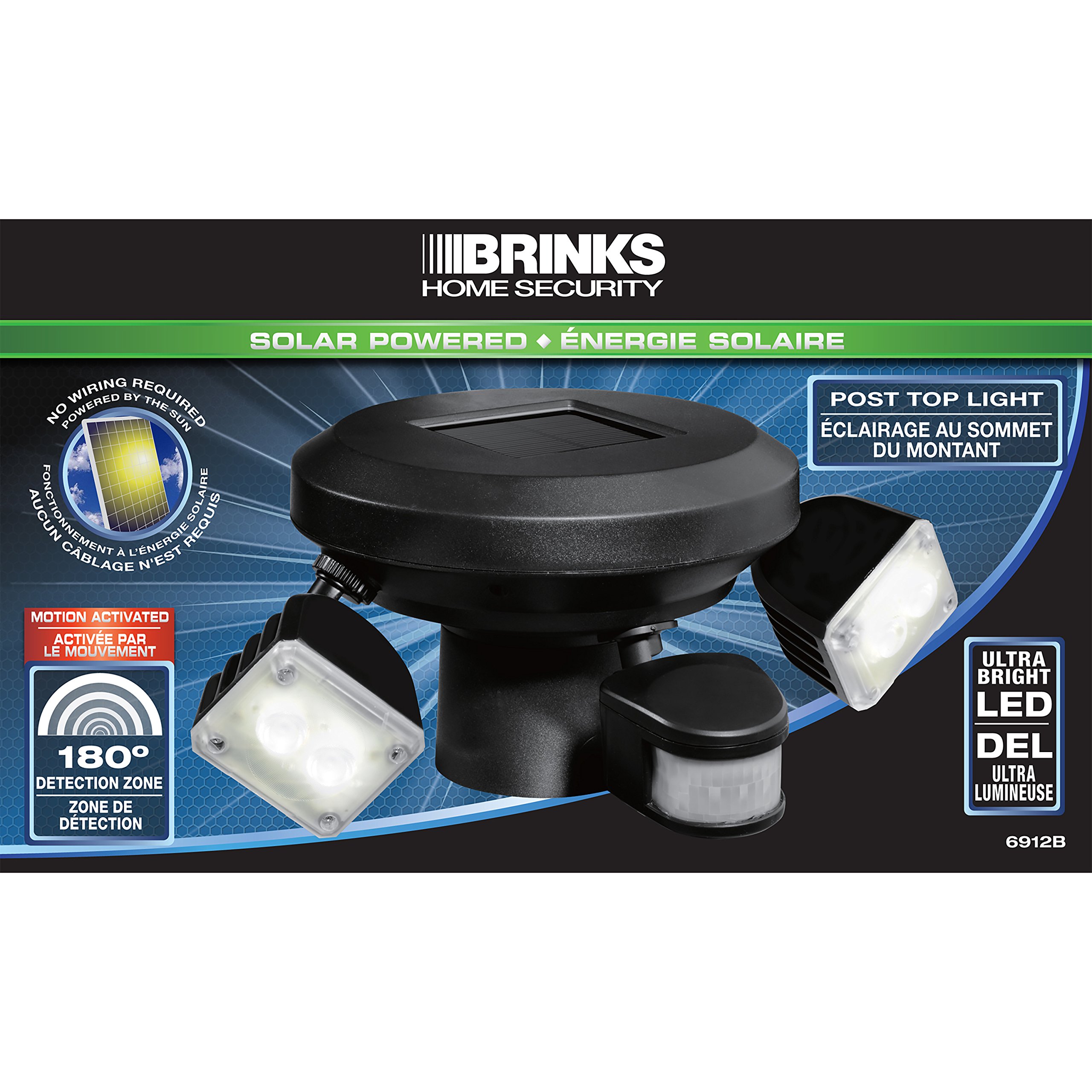 Brinks Solar Motion Sensitive Light Firefly Motion Sensor Security