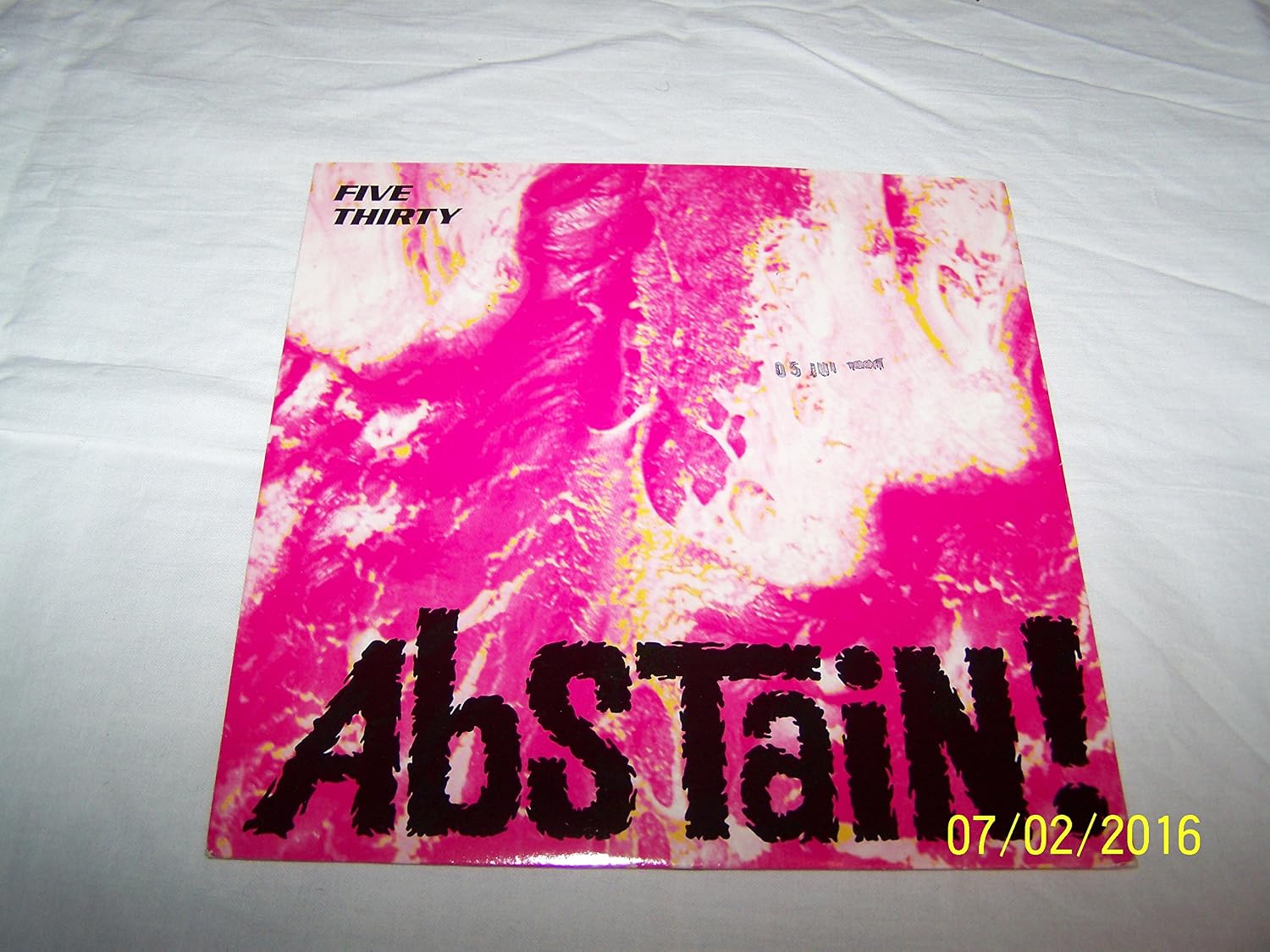 ABSTAIN 7" (45) by : Amazon.co.uk: CDs & Vinyl