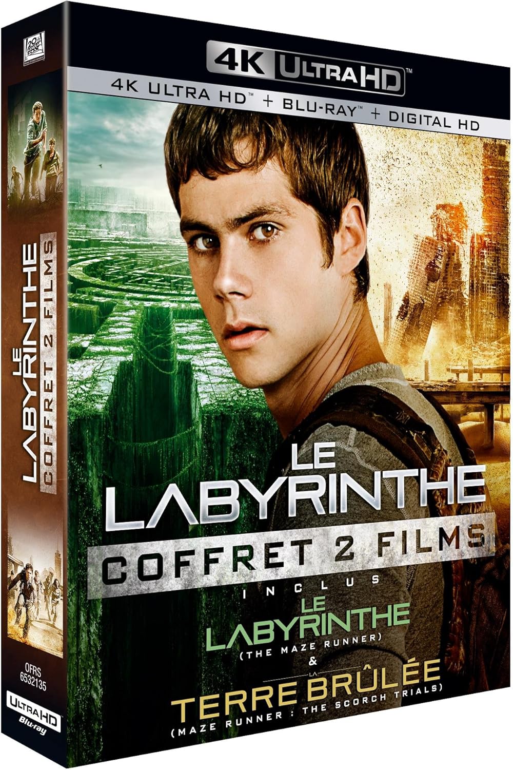 Coffret Le Labyrinthe 2 Films : Le Labyrinthe ; La Terre Brûlée 4k ...