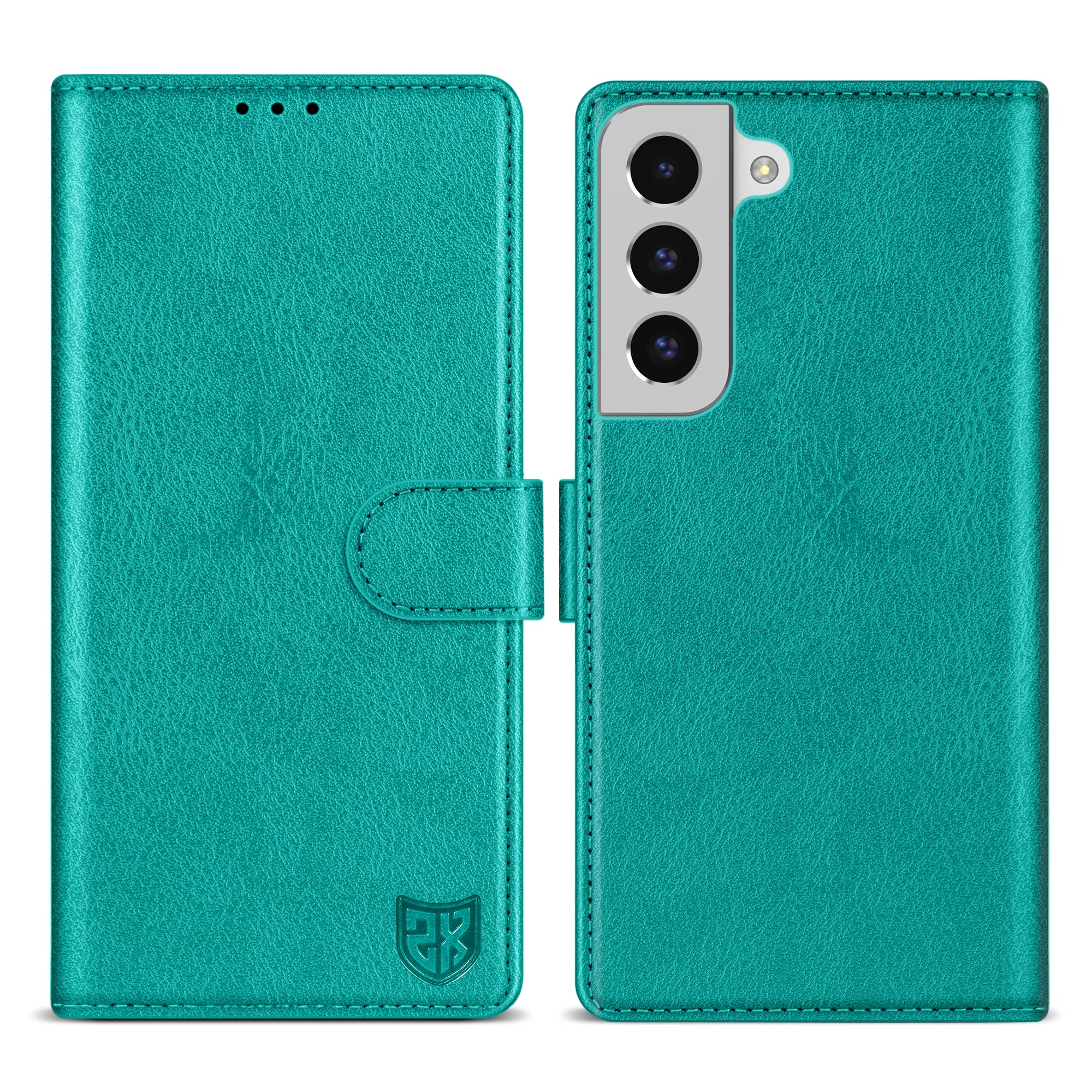 Amazon.com: ZZXX for Samsung Galaxy S22 Plus Wallet Case with [RFID Blocking] Card Slot ...