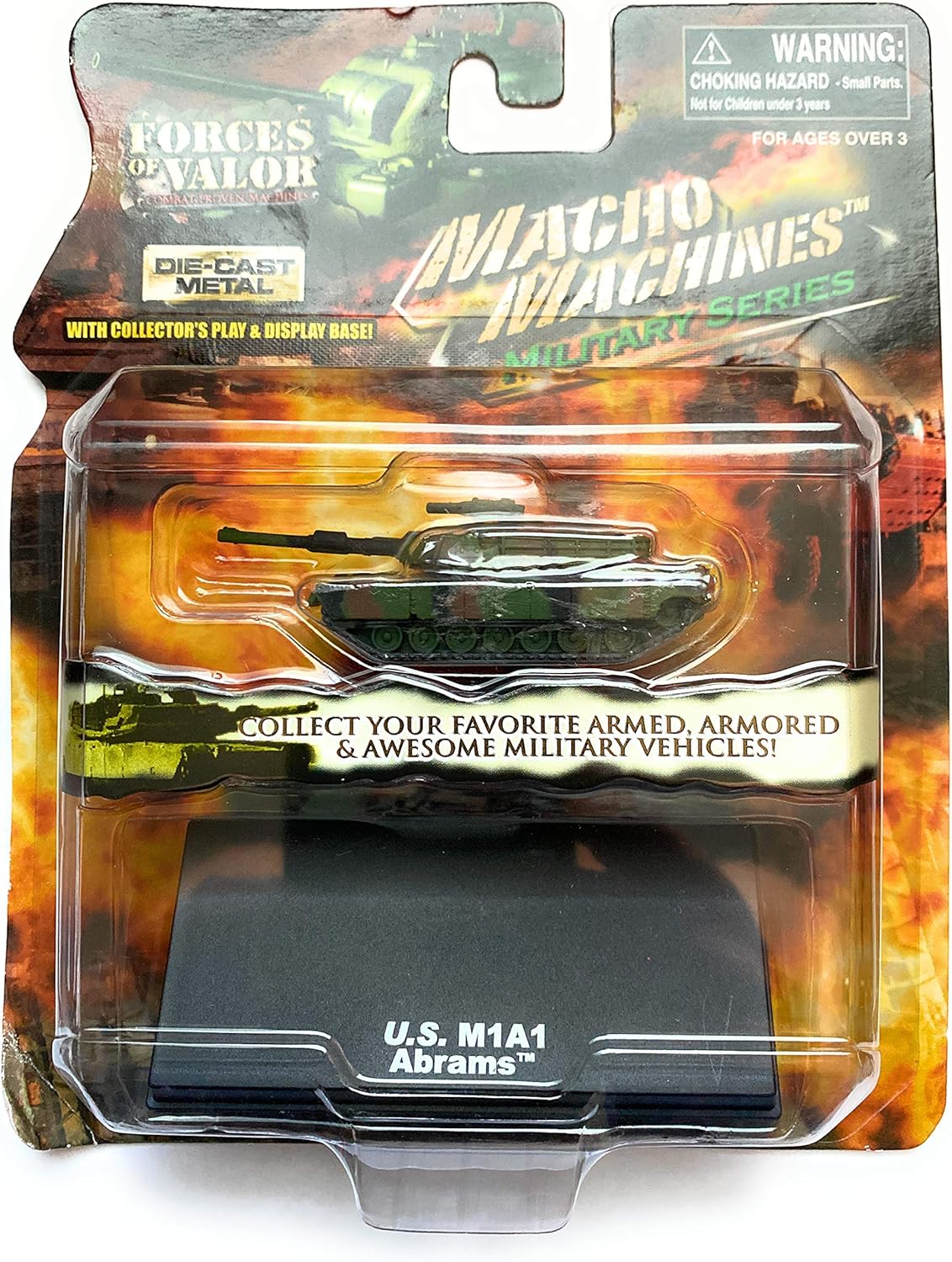 Amazon.com: M1A1 Abram Macho Machines Military Series, Forces of Valor ...