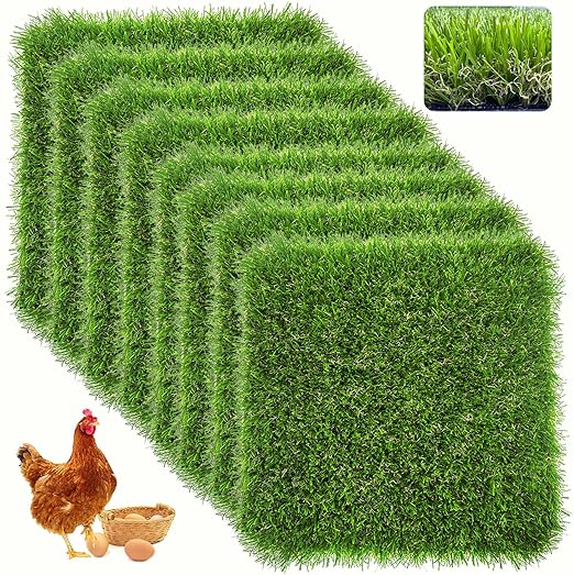 Amazon.com: 8 Pack Chicken Nesting Box Pads for Laying Eggs - 12"x12"x1 ...