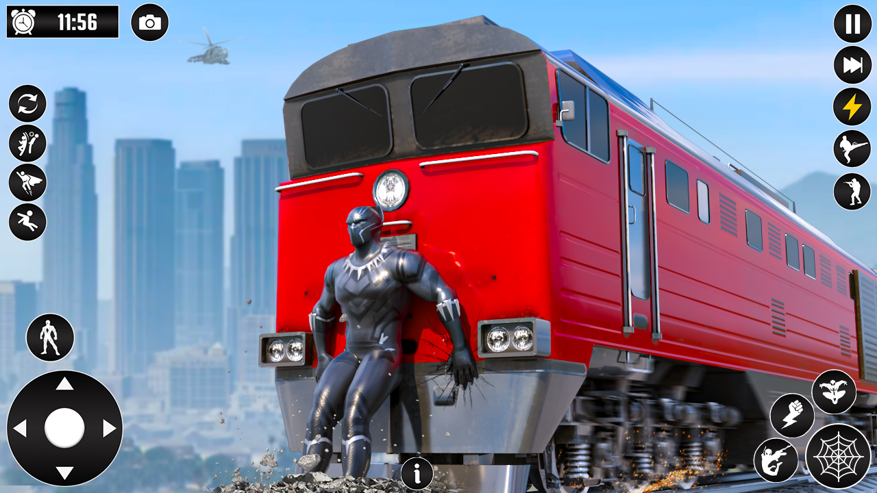 Real Flying Spider Fighting Hero Games: Rope Fighter Hero vs Mafia City ...