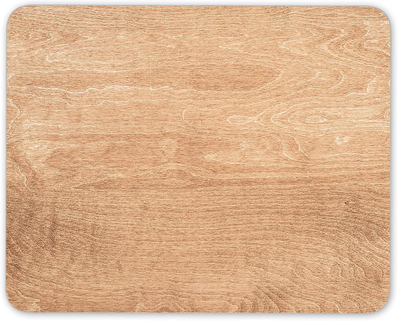Destination Vinyl Ltd Oak Wood Grain Effect Mouse Mat Pad - Carpentry ...