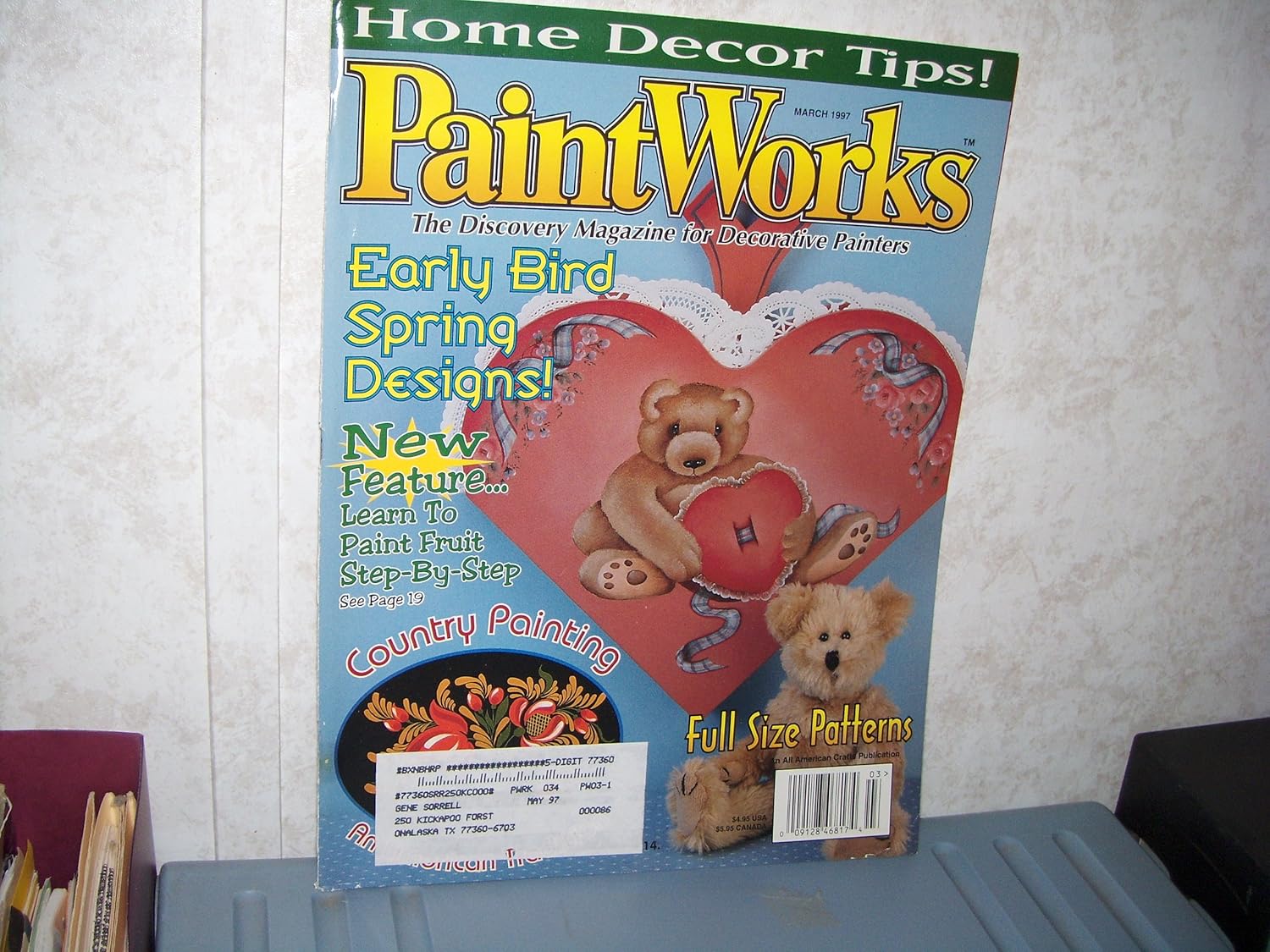 PaintWorks(The Discovery Magazine for Decorative Painters) MAR. 1997 ...
