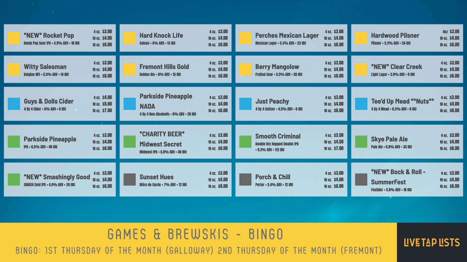 Live Tap Lists - App on Amazon Appstore