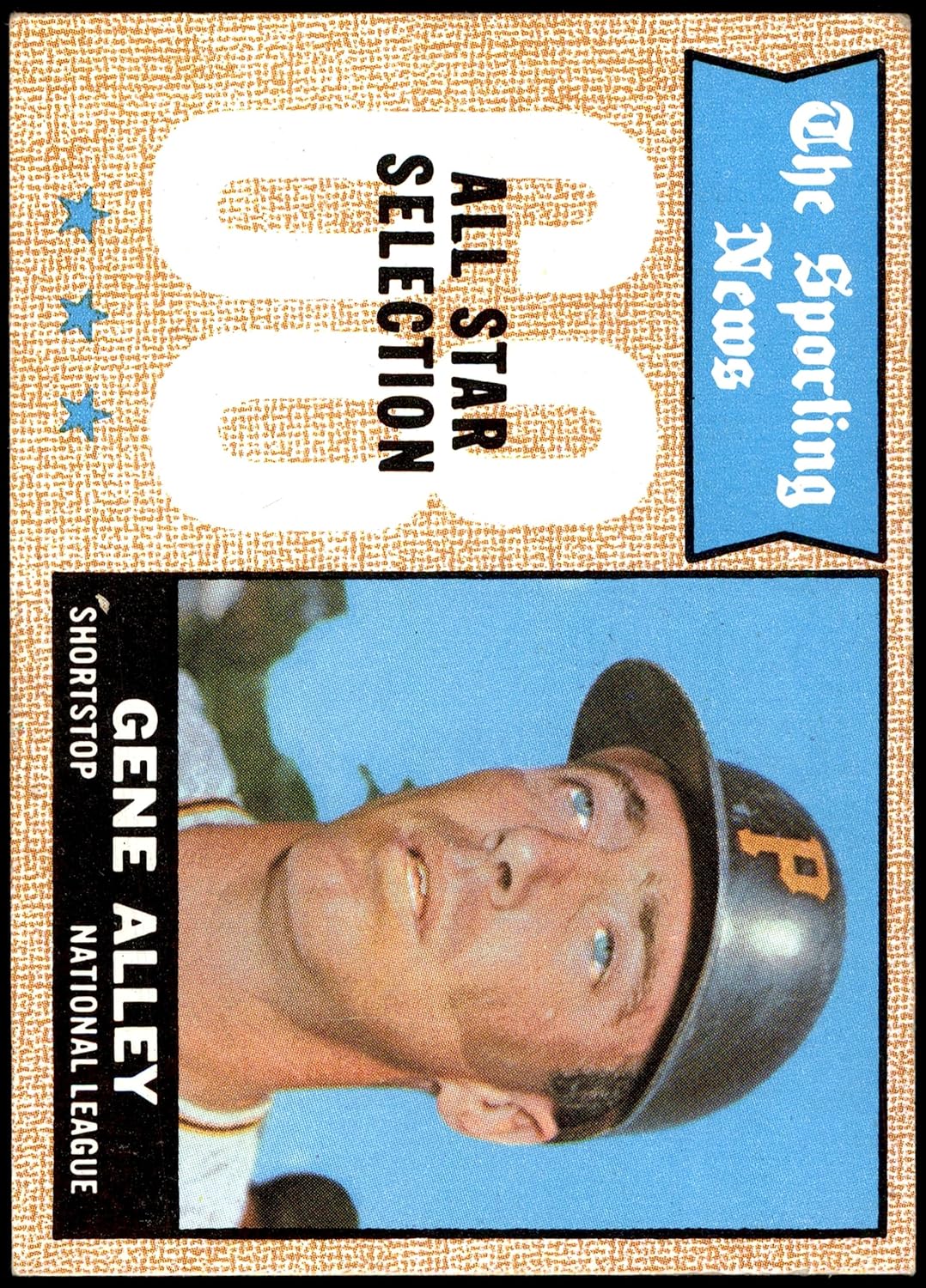 Amazon.com: 1968 Topps # 368 All-Star Gene Alley Pittsburgh Pirates ...