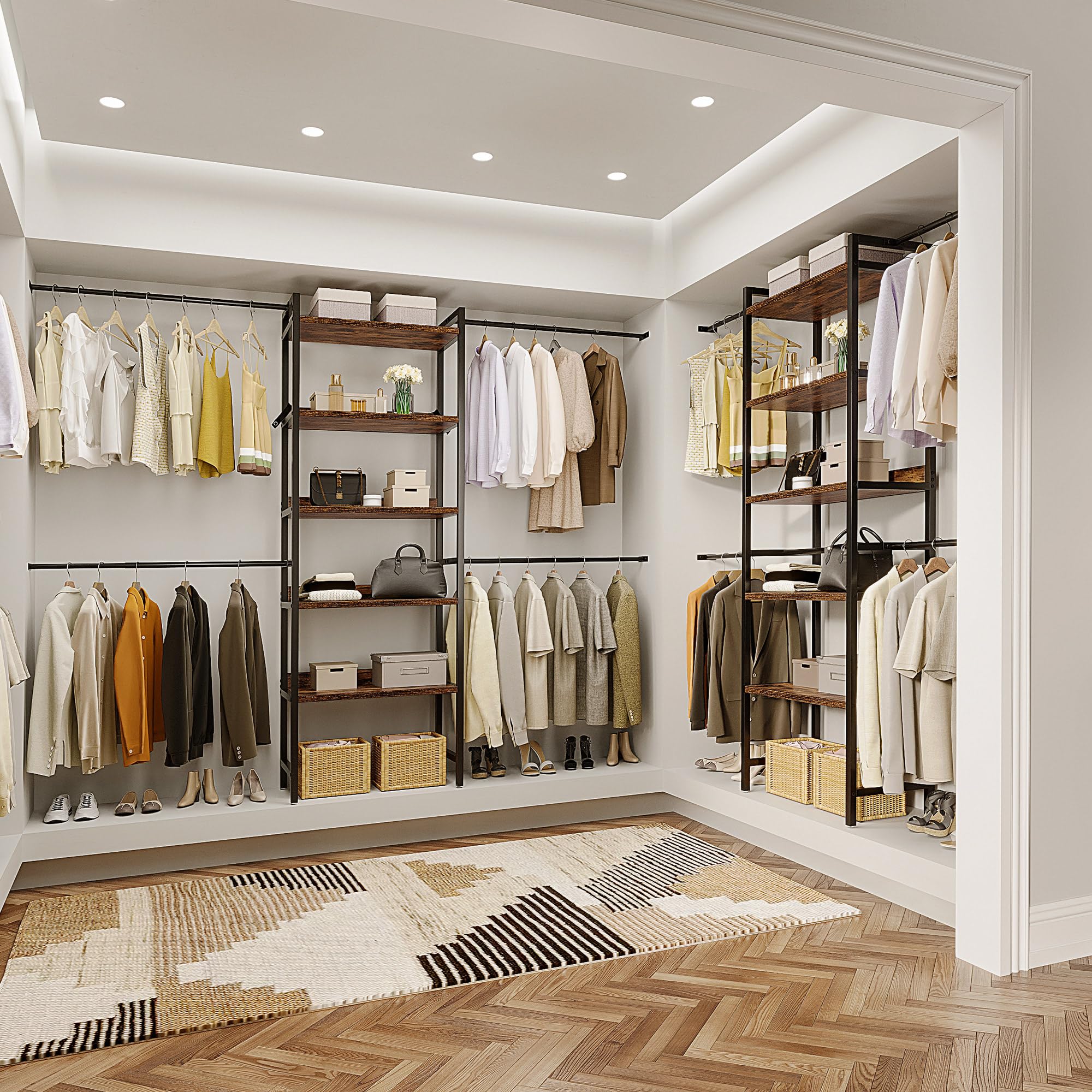 Organize Walk In Closet Ideas 45 Budget Friendly Closet Organization