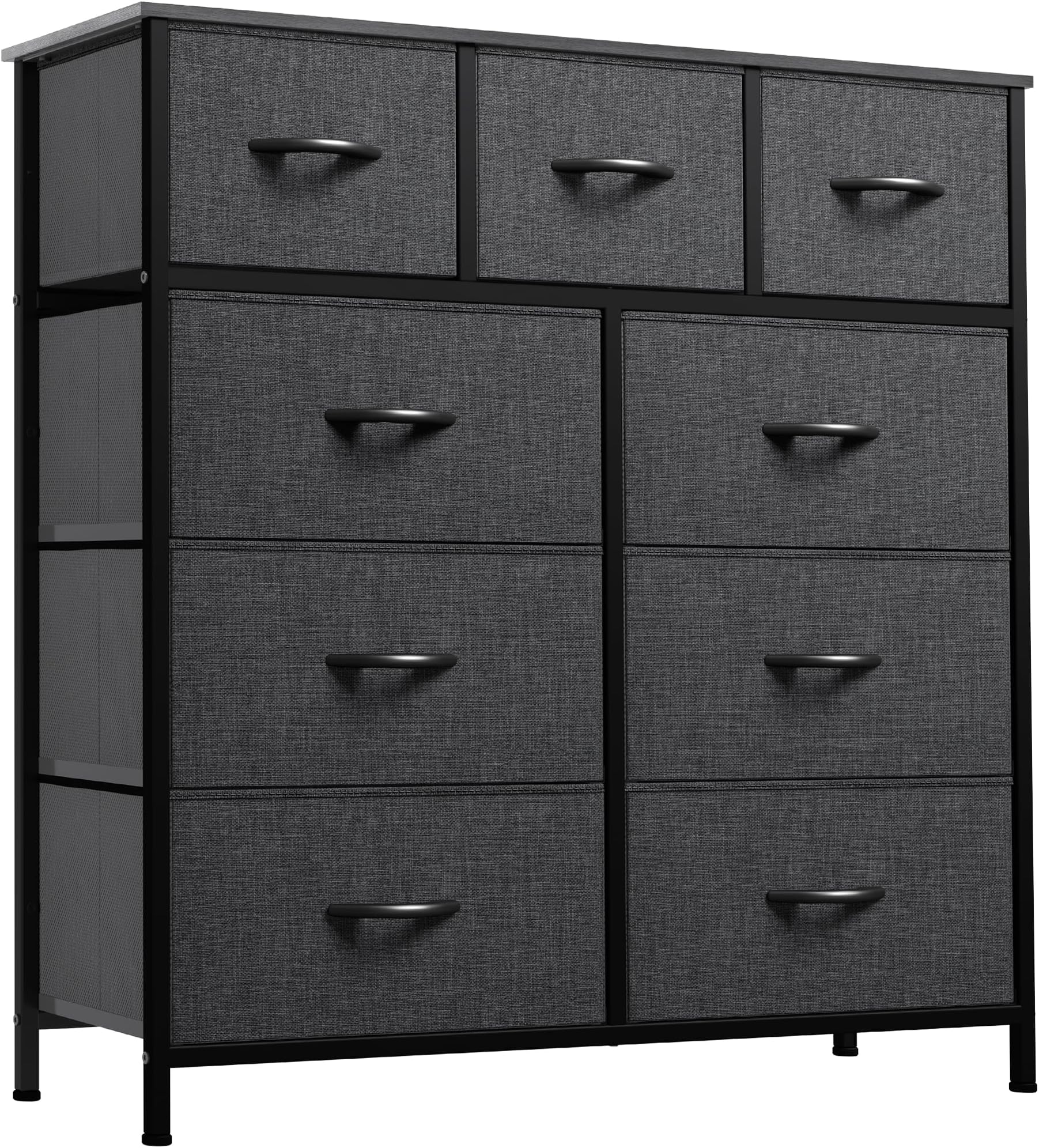Amazon.com: YITAHOME 9 Drawers Fabric Dresser - Storage Tower Organizer ...