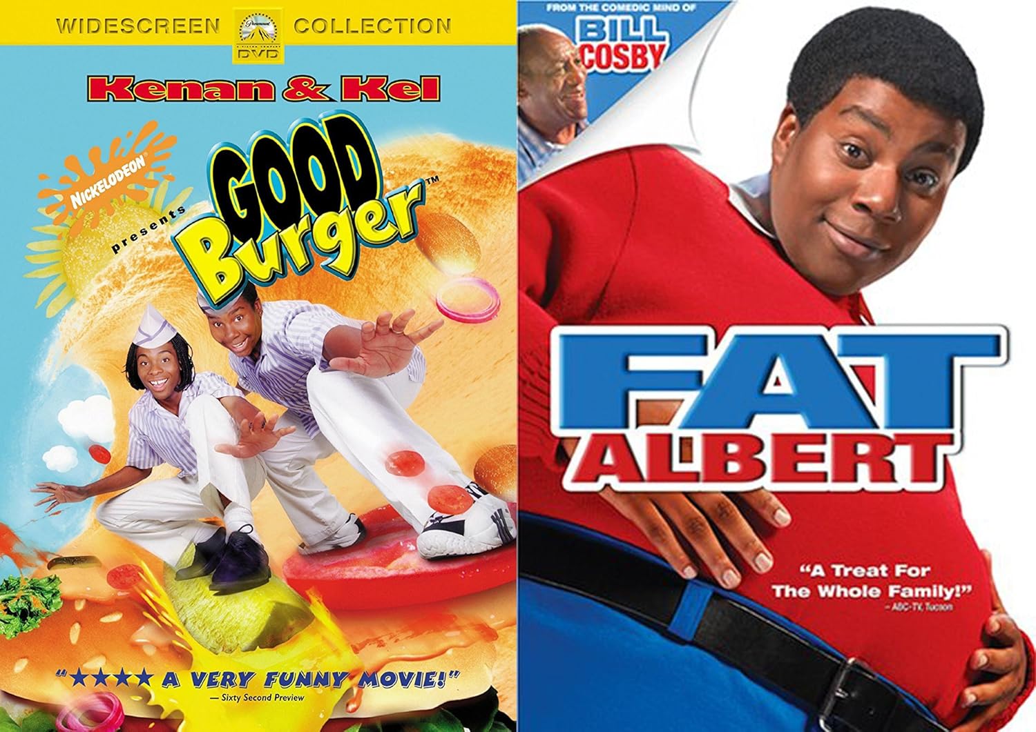Kenan Thompson Set - Fat Albert & Good Burger 2-DVD Set Bundle : Amazon ...