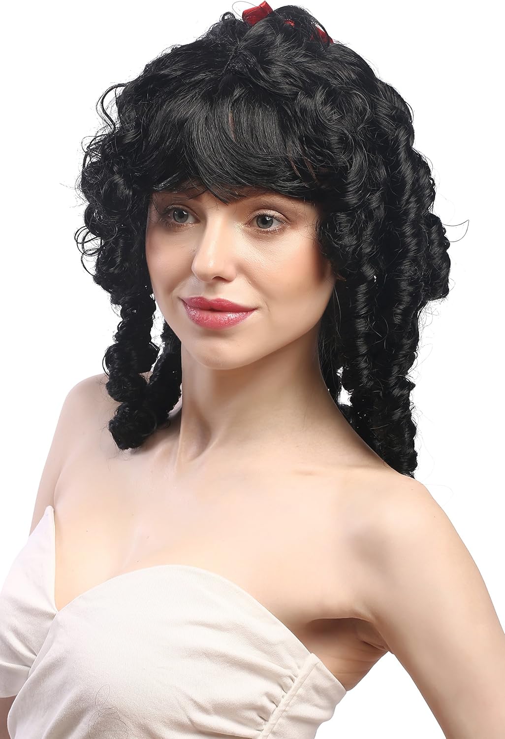 WIG ME UP - 63024-P103 Lady Wig for Halloween Fancy Dress Victorian ...