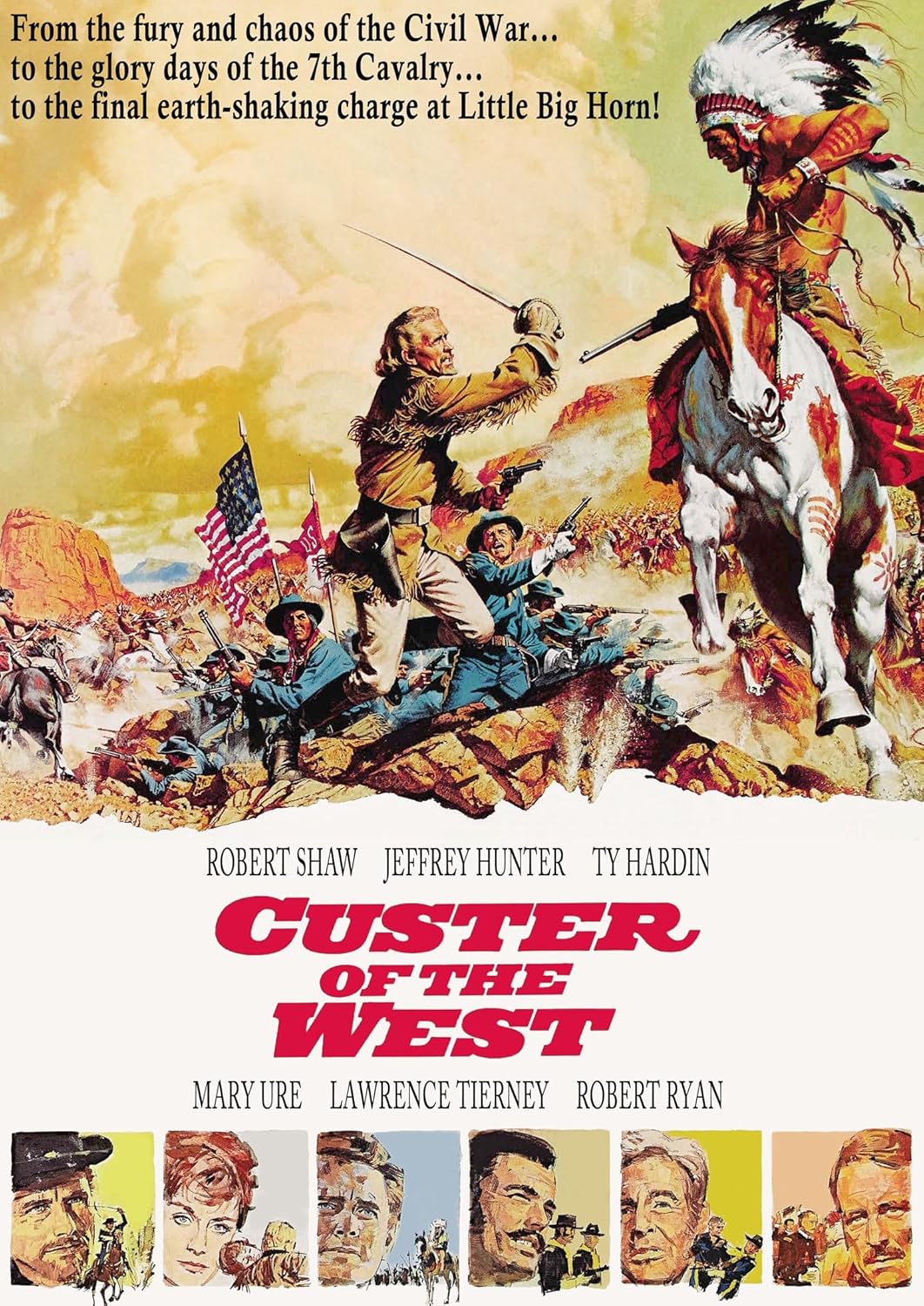 CUSTER OF THE WEST (1967) - CUSTER OF THE WEST (1967) (1 DVD): Amazon ...