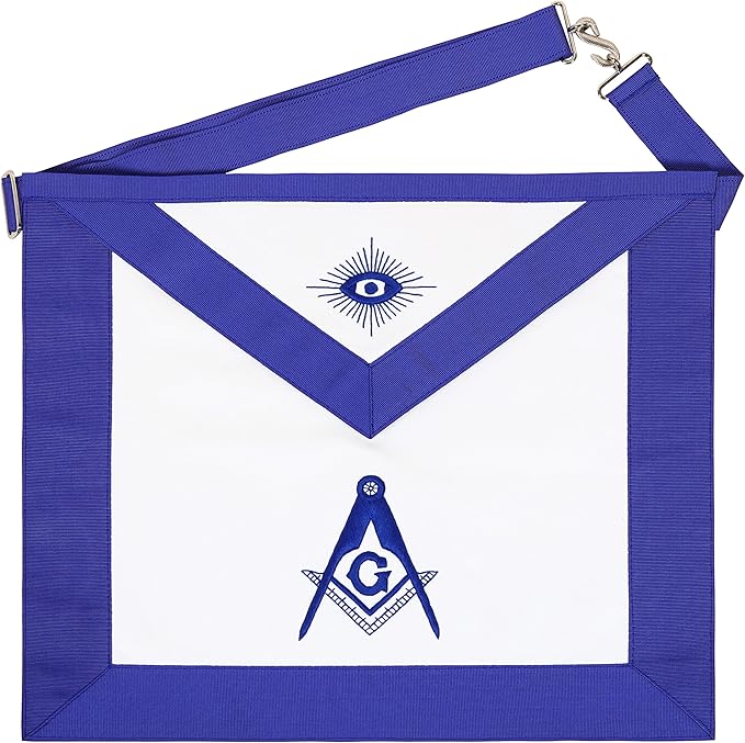 Amazon.com: Masonichub Masonic Master Mason Apron 100% Lambskin White ...